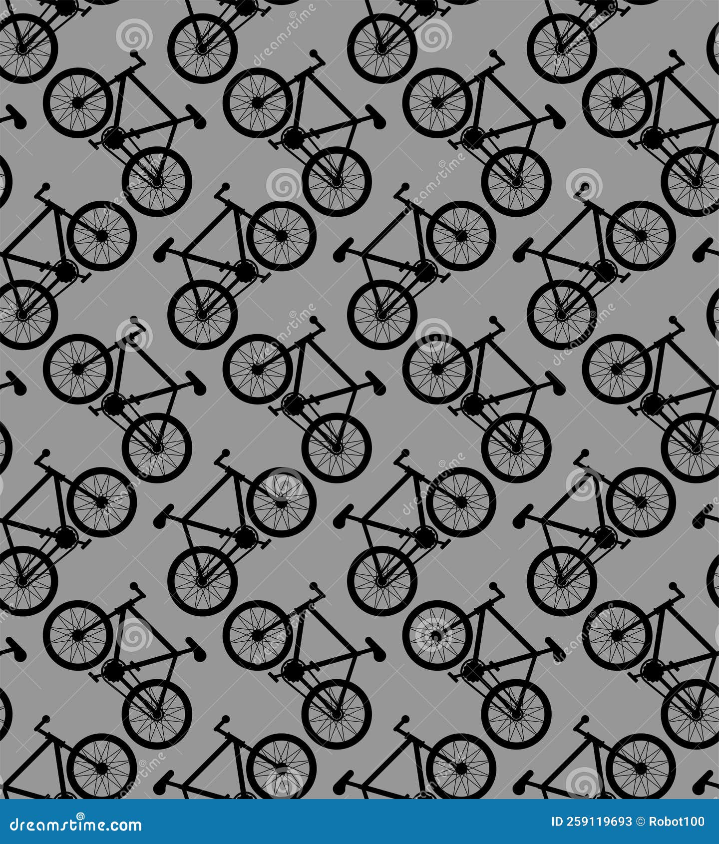 Bike Pattern Seamless. Bicycle Background Stock Vector - Illustration ...