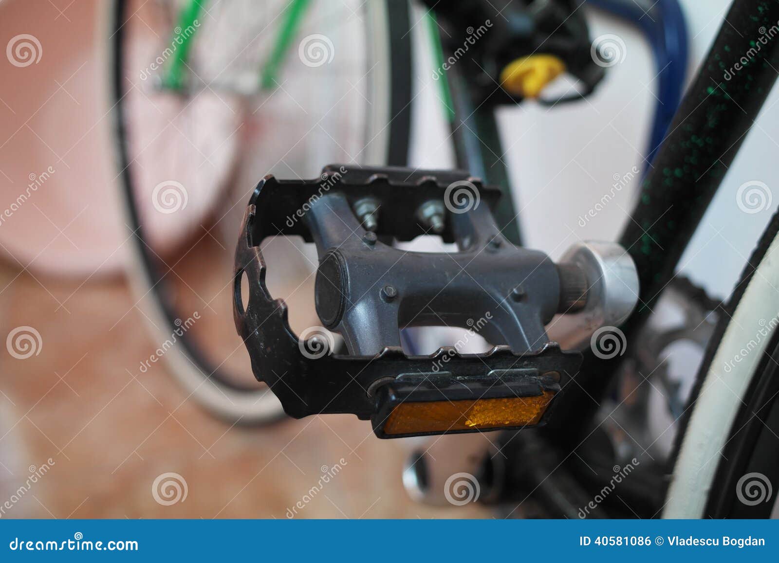 Bike pedal stock photo. Image of bicycle, pedal, motion - 40581086