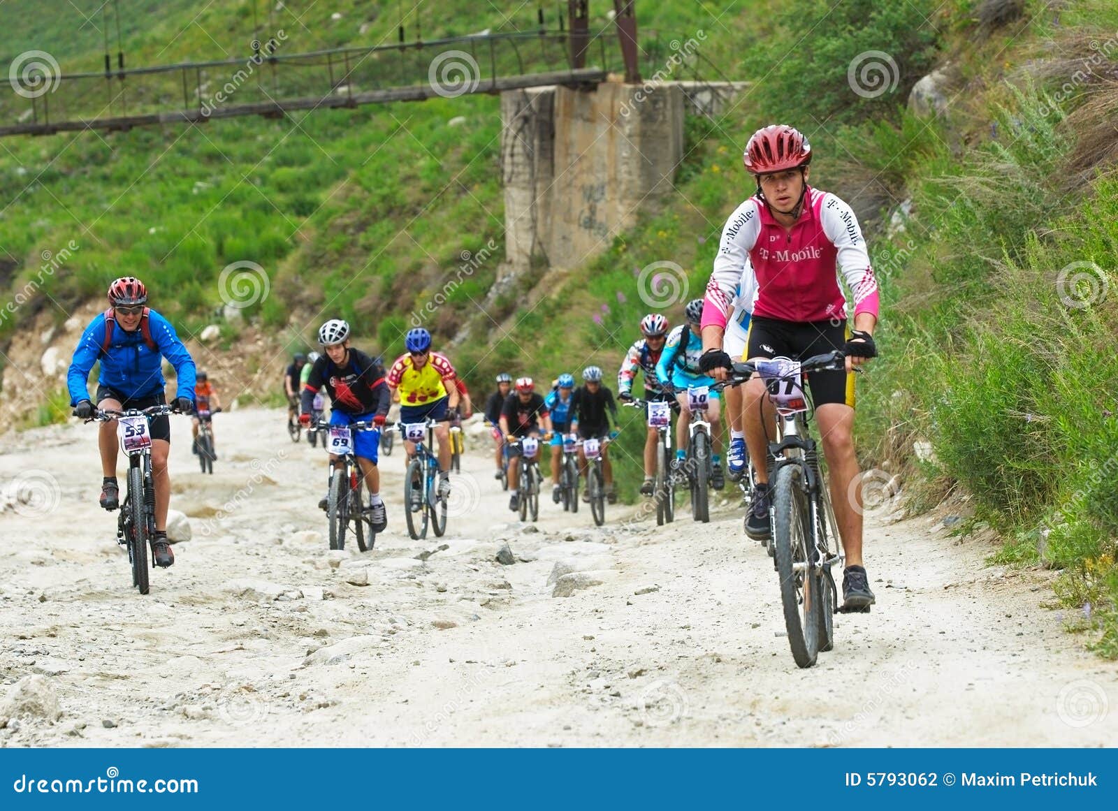 Bike Race on Old Mountain Road Editorial Photography - Image of race ...