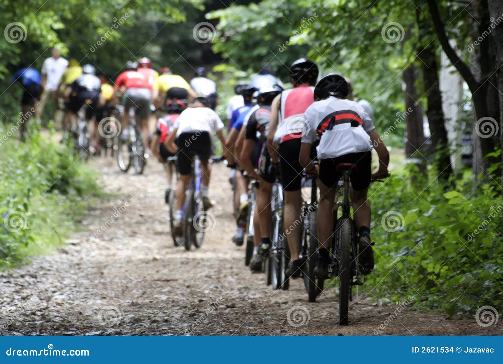 Bike racers stock photo. Image of competitive, cycling - 2621534