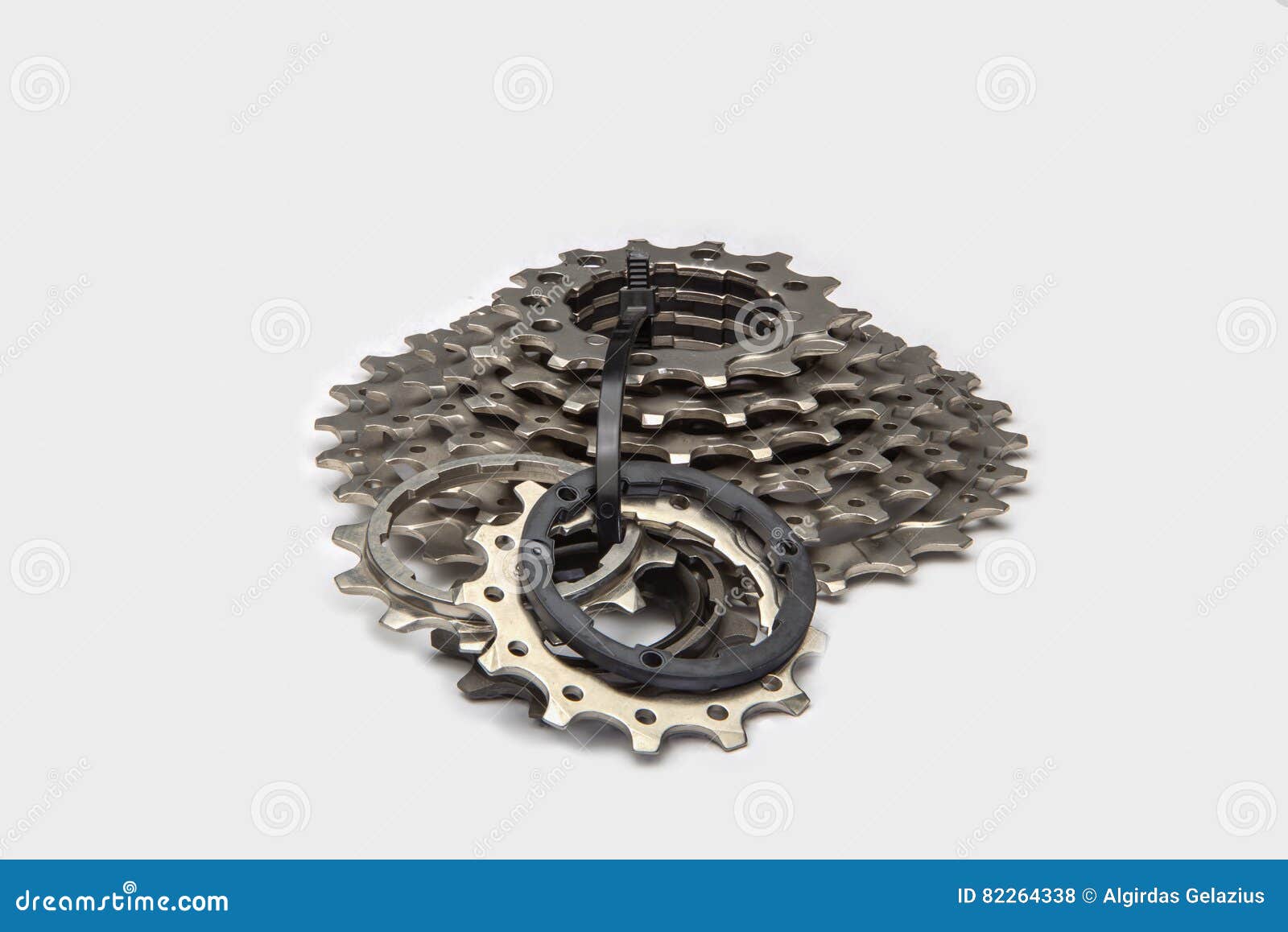 Bike rear cassette stock photo. Image of component, industry - 82264338