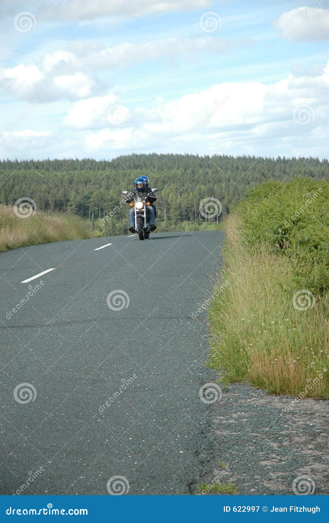 Bike Rider stock image. Image of grass, countryside, pillian - 622997