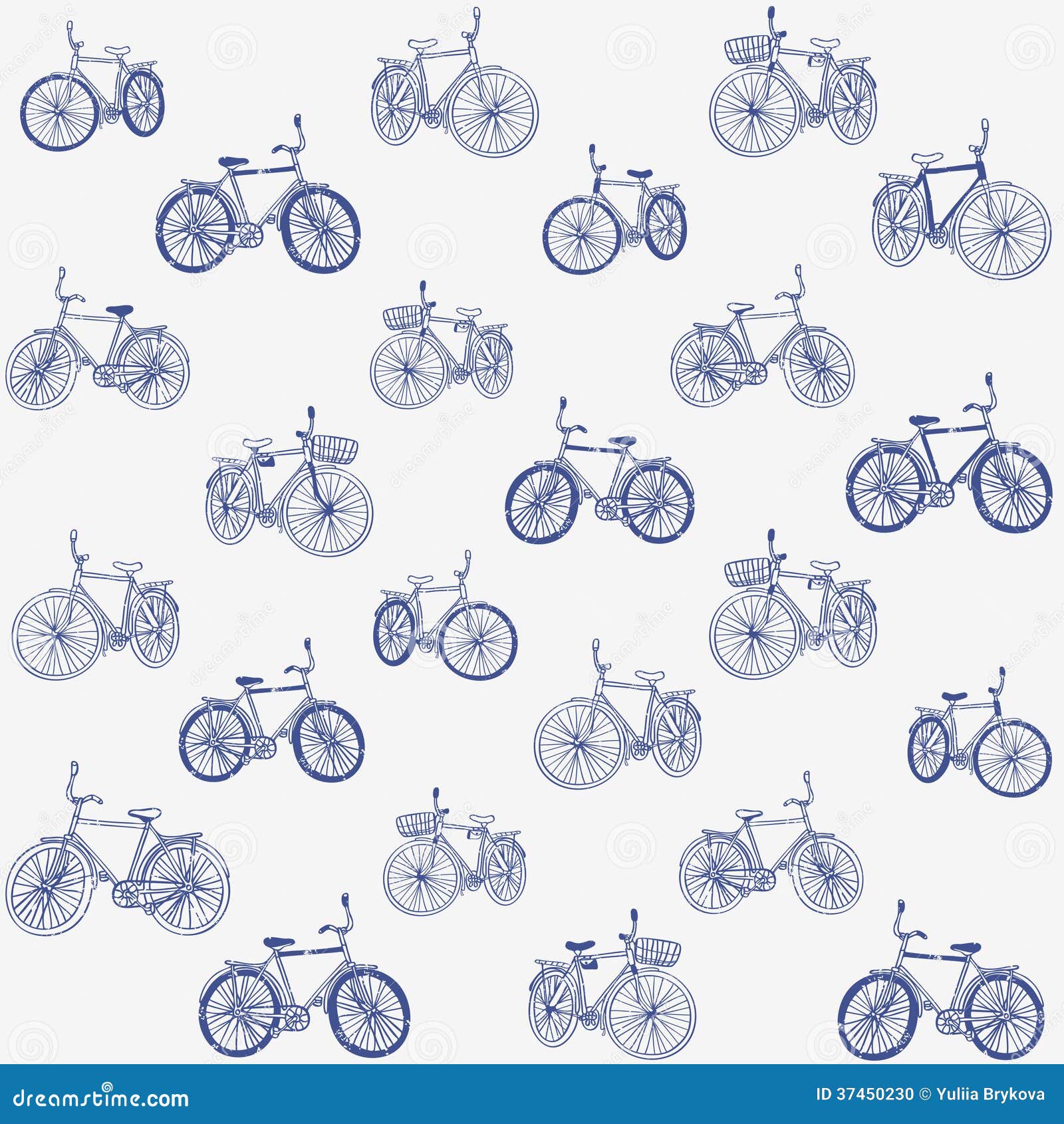 Bike seamless stock vector. Illustration of extreme, bicycle - 37450230