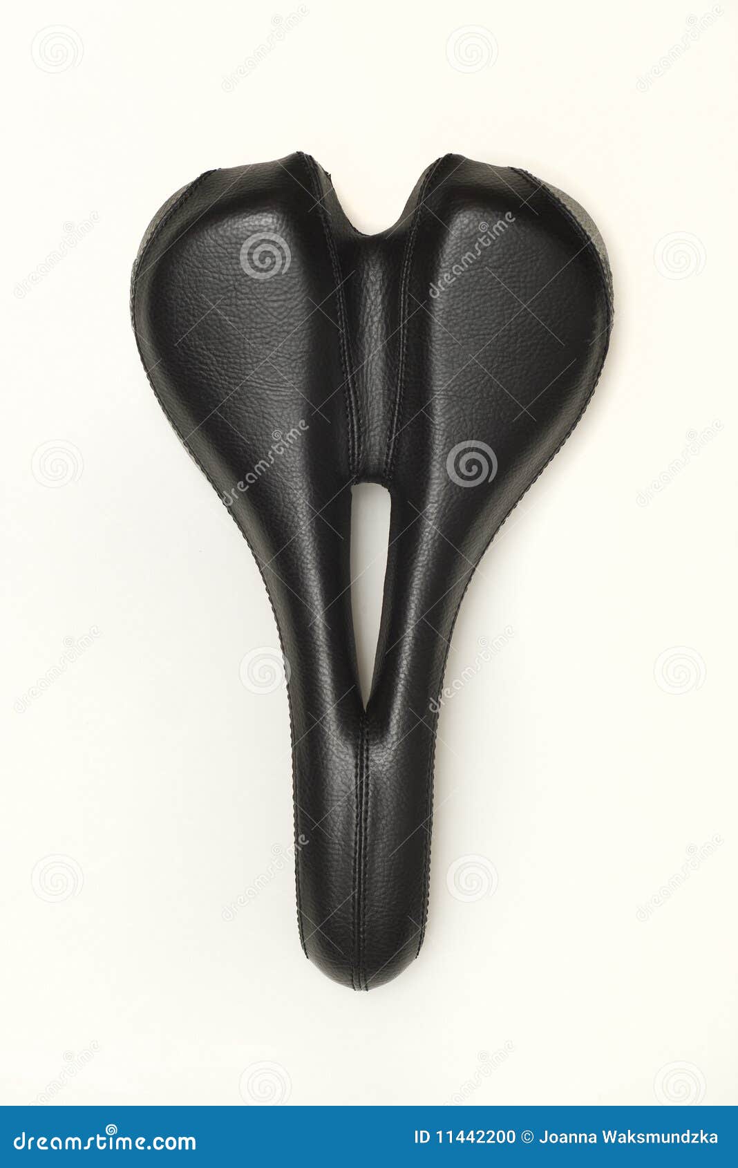 Bike seat stock photo. Image of view, isolated, white - 11442200