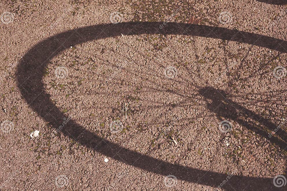 Bike shadow stock photo. Image of abstract, road, outdoors - 38163160