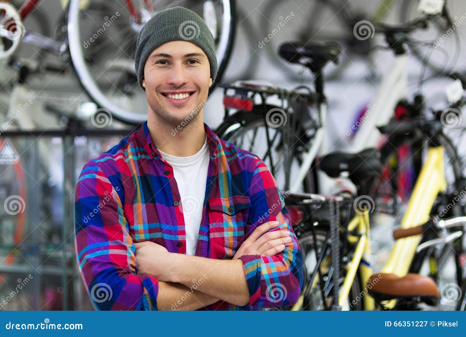 Bike Shop stock image. Image of retail, salesman, selling - 66351227