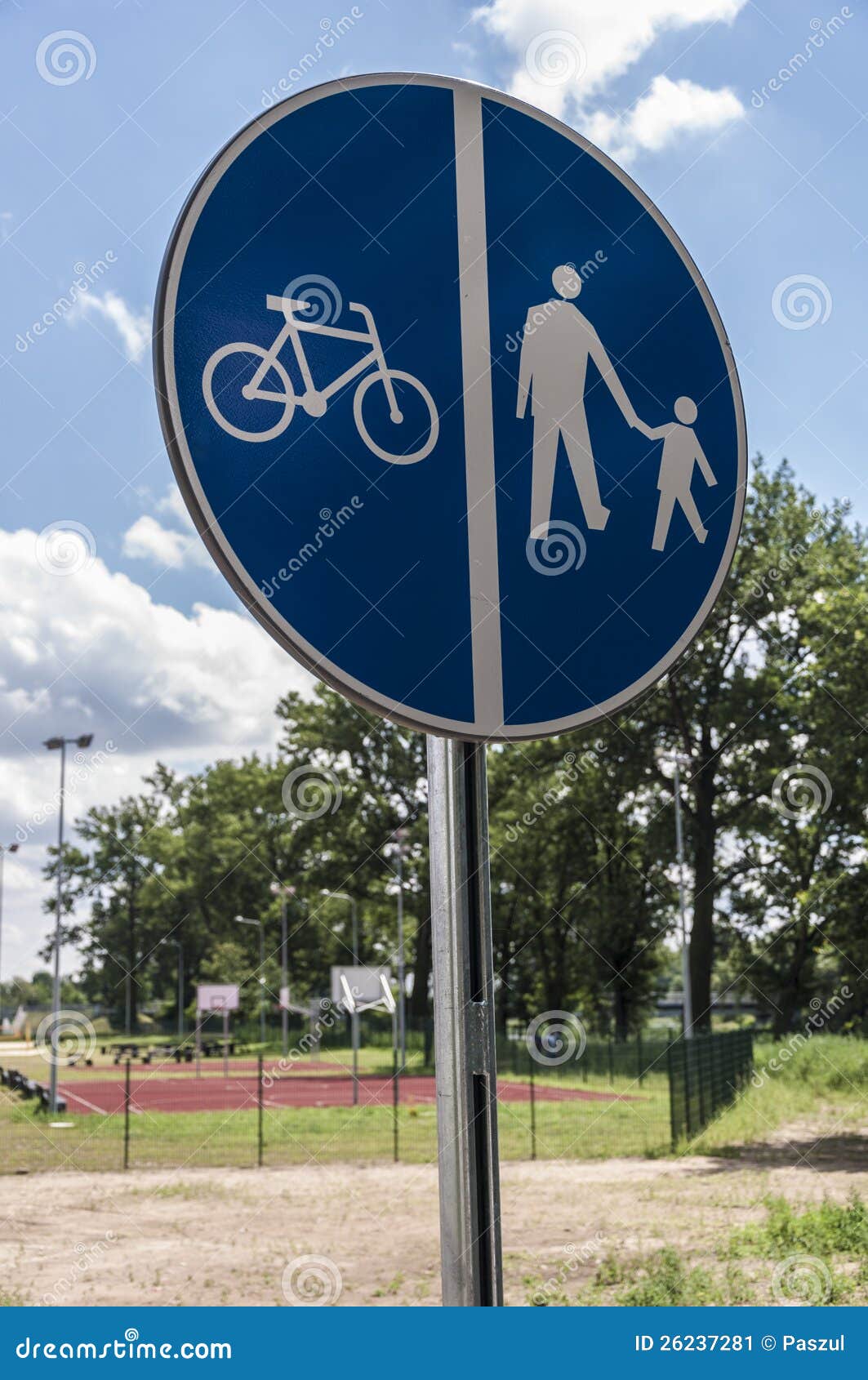 Bike sign. stock image. Image of bicycle, notice, ride - 26237281