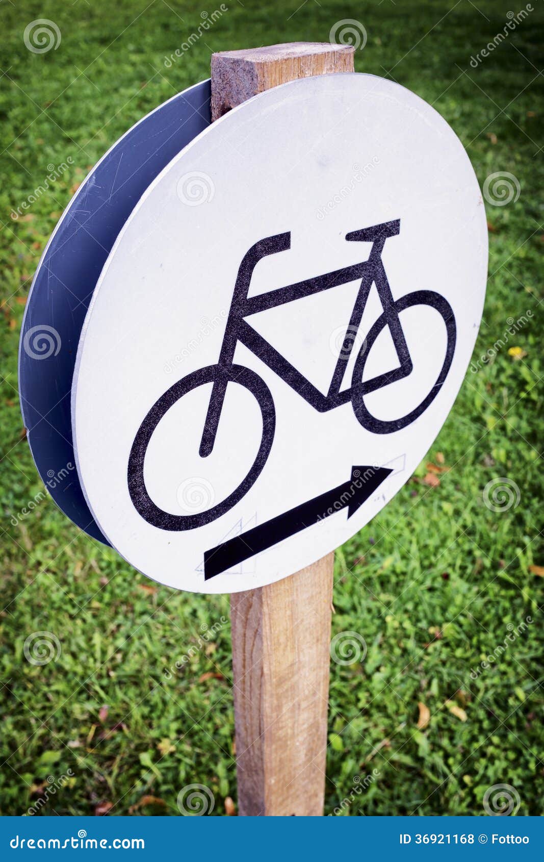 Bike sign stock photo. Image of bicycle, contemporary - 36921168
