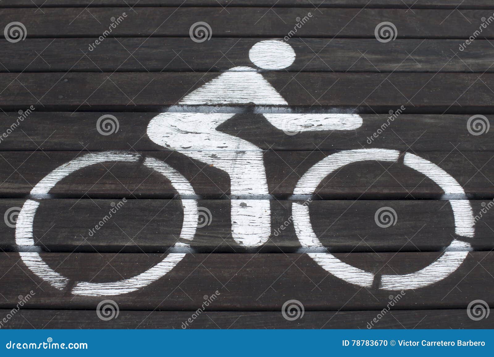 Bike sign stock photo. Image of signal, indicating, sign - 78783670