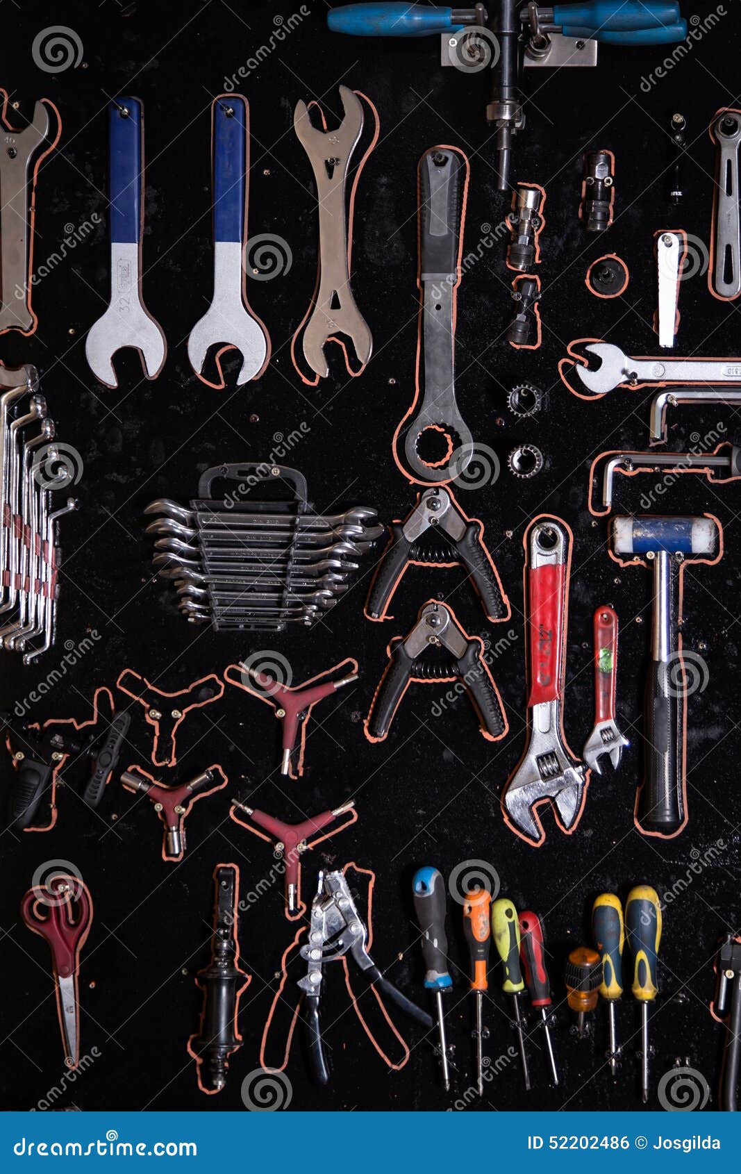 Bike tools stock photo. Image of industrial, tool, cycle - 52202486