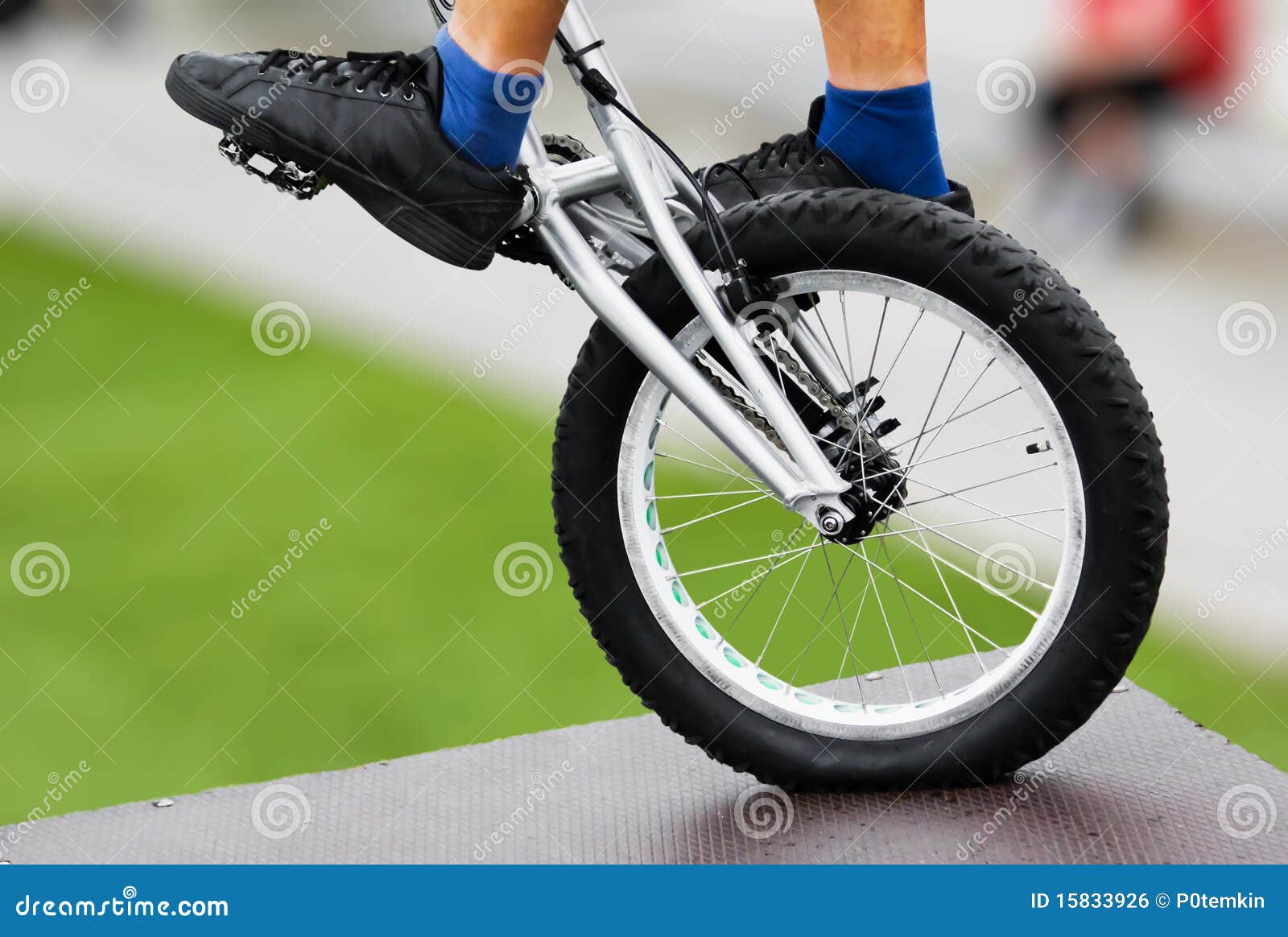 Bike Trick stock photo. Image of high, cool, jump, biker - 15833926