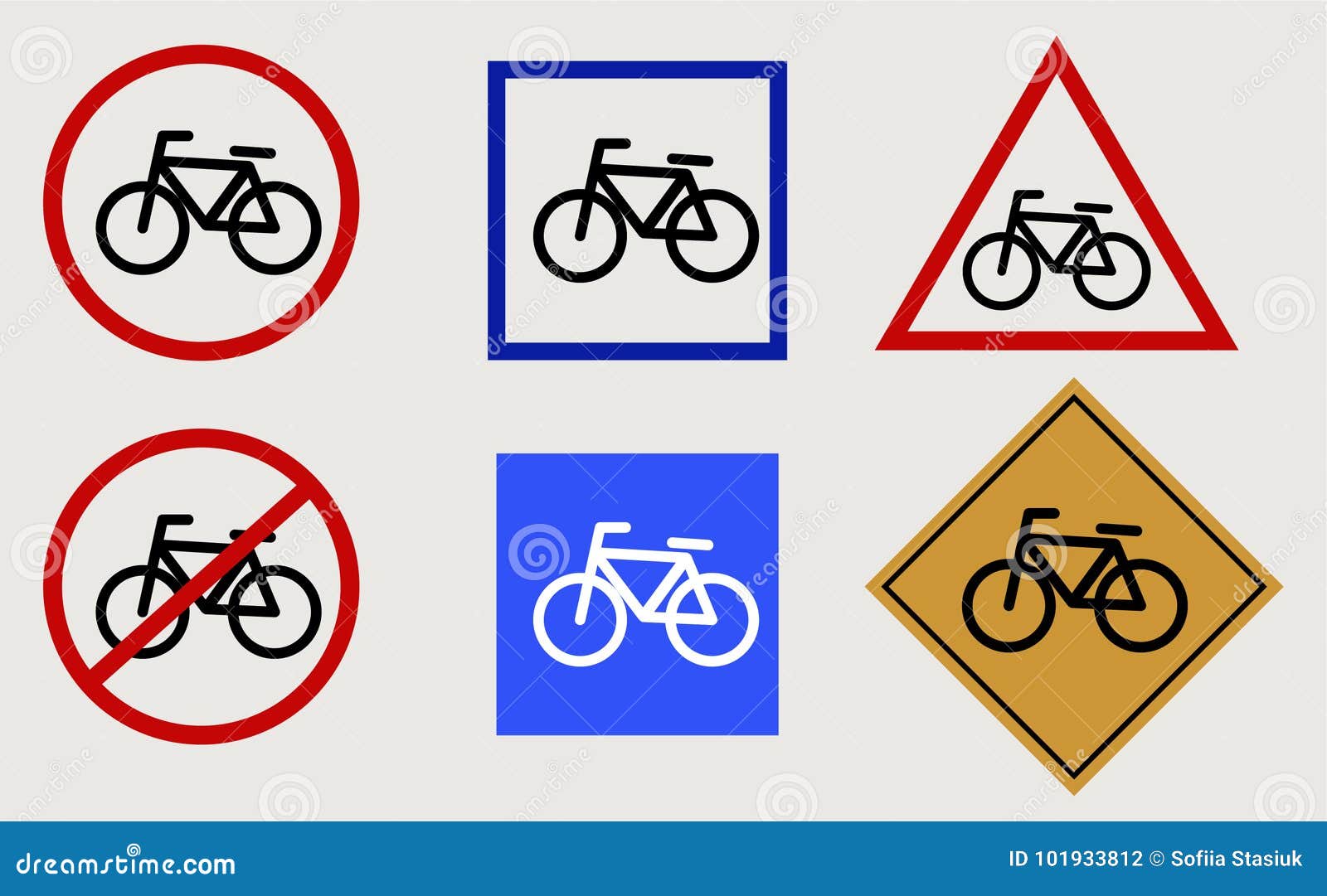 Bike vector signs stock vector. Illustration of label - 101933812