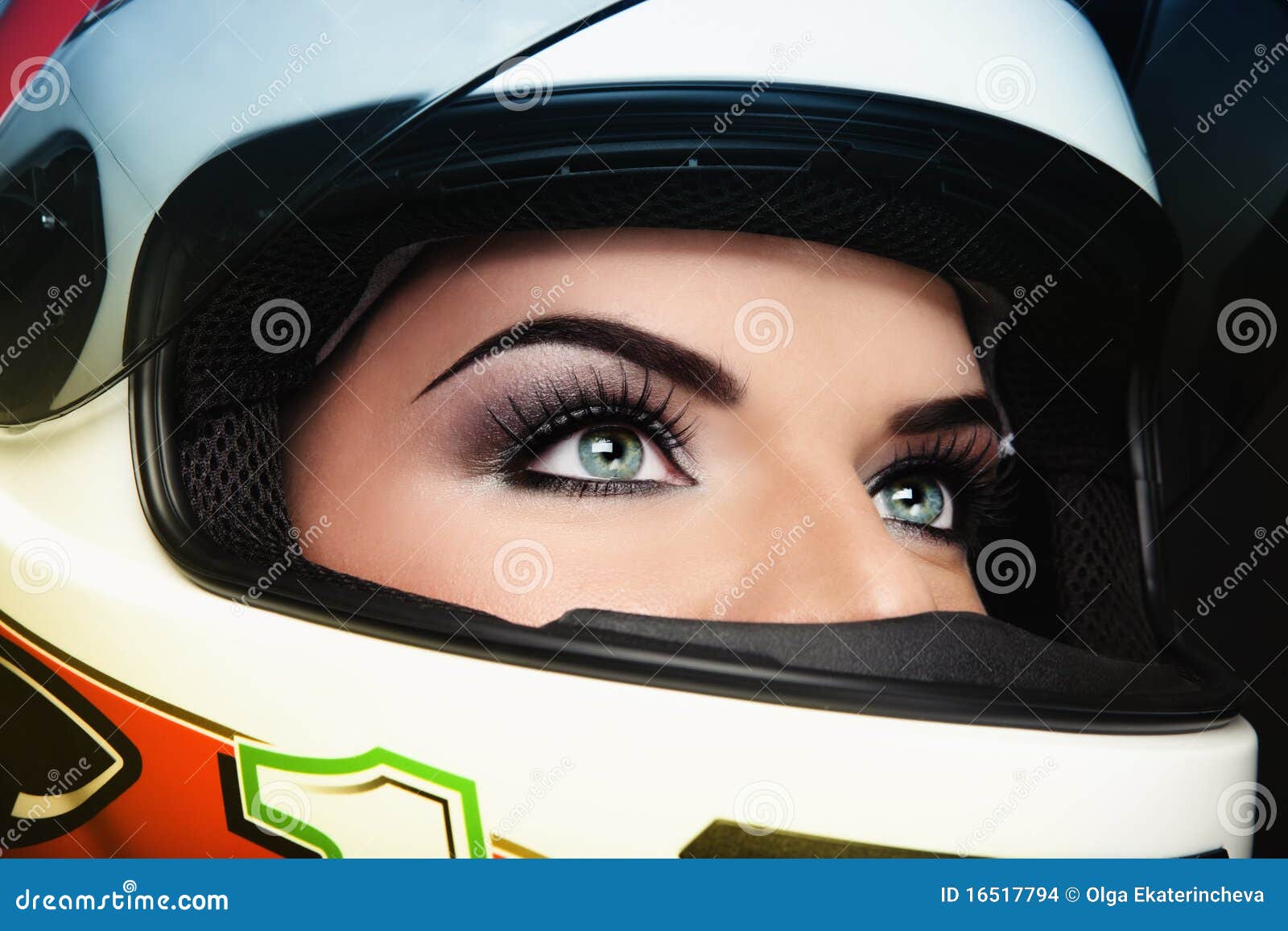 Biker stock photo. Image of speed, woman, beauty, glam - 16517794