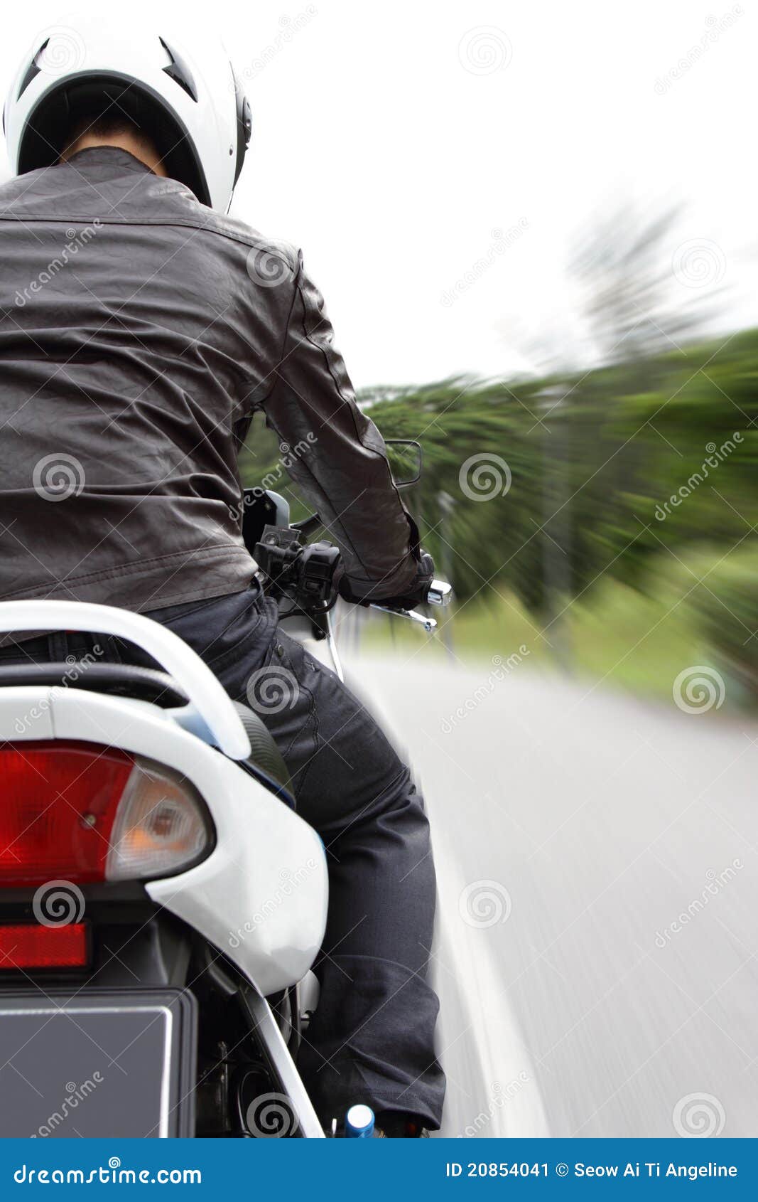 Biker stock image. Image of motorcycle, motorcyclist - 20854041