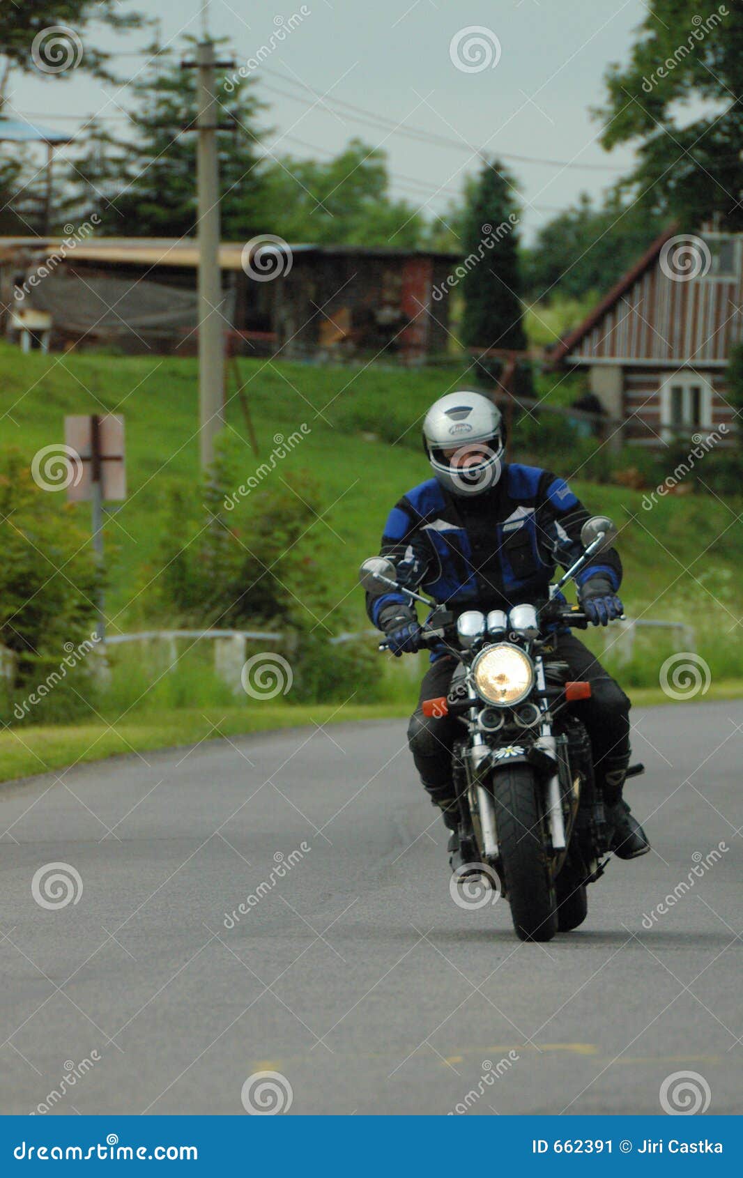 Biker stock image. Image of route, motorcyclist, bandit - 662391