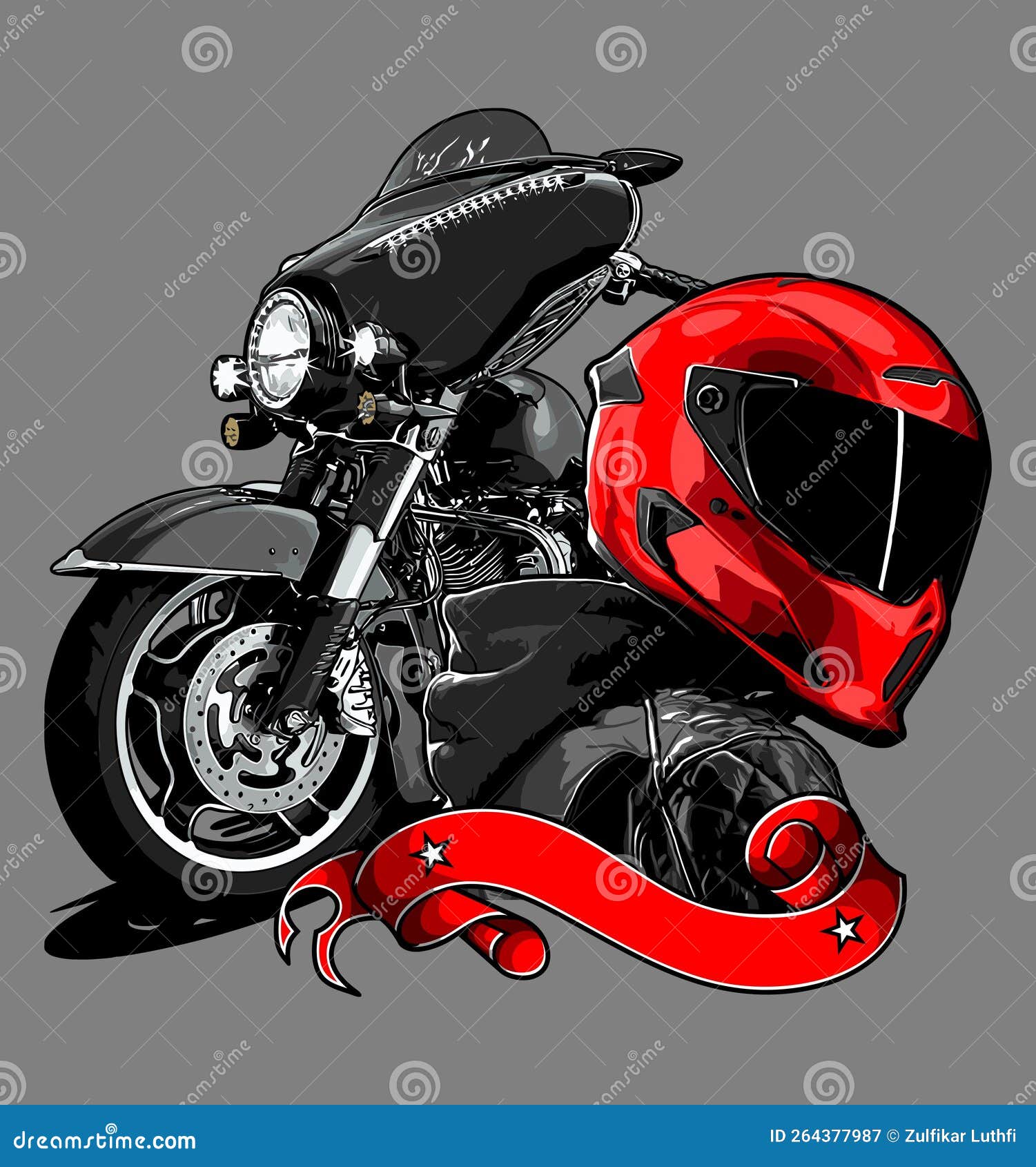 Biker for graphic design stock vector. Illustration of biker - 264377987