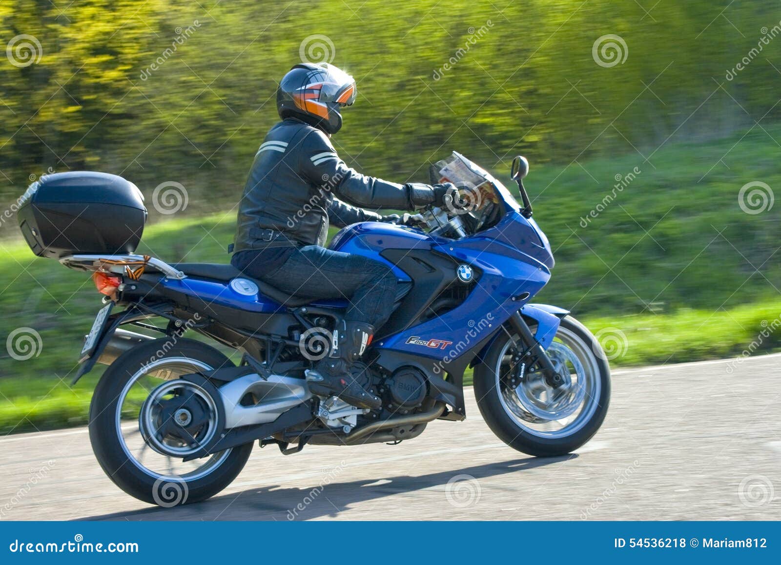 Biker on a motorcycle race editorial stock photo. Image of biker - 54536218