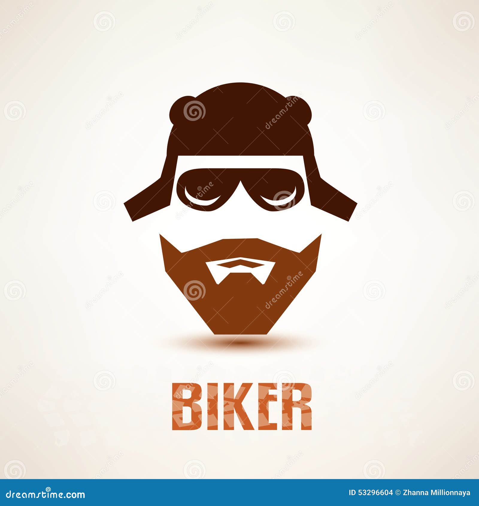 Biker or Rocker Vector Symbol Stock Vector - Illustration of human ...