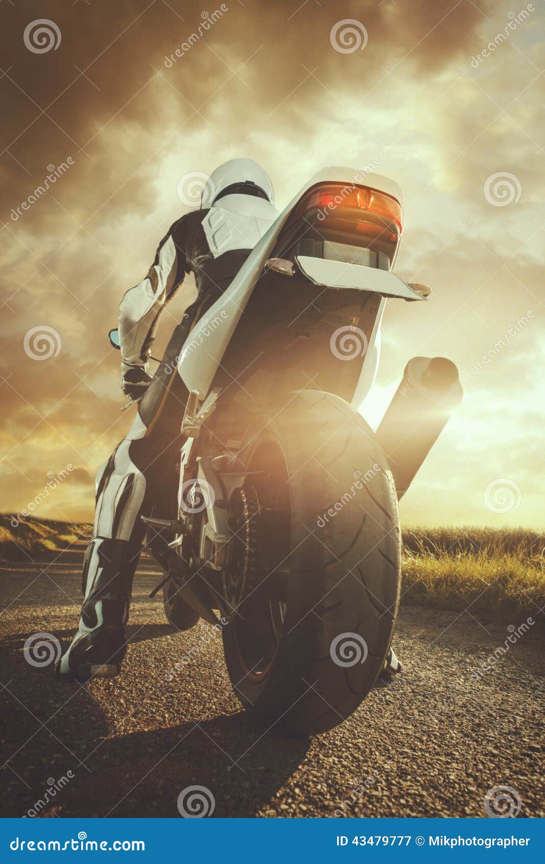 Biker stock image. Image of blue, people, outdoors, motion - 43479777