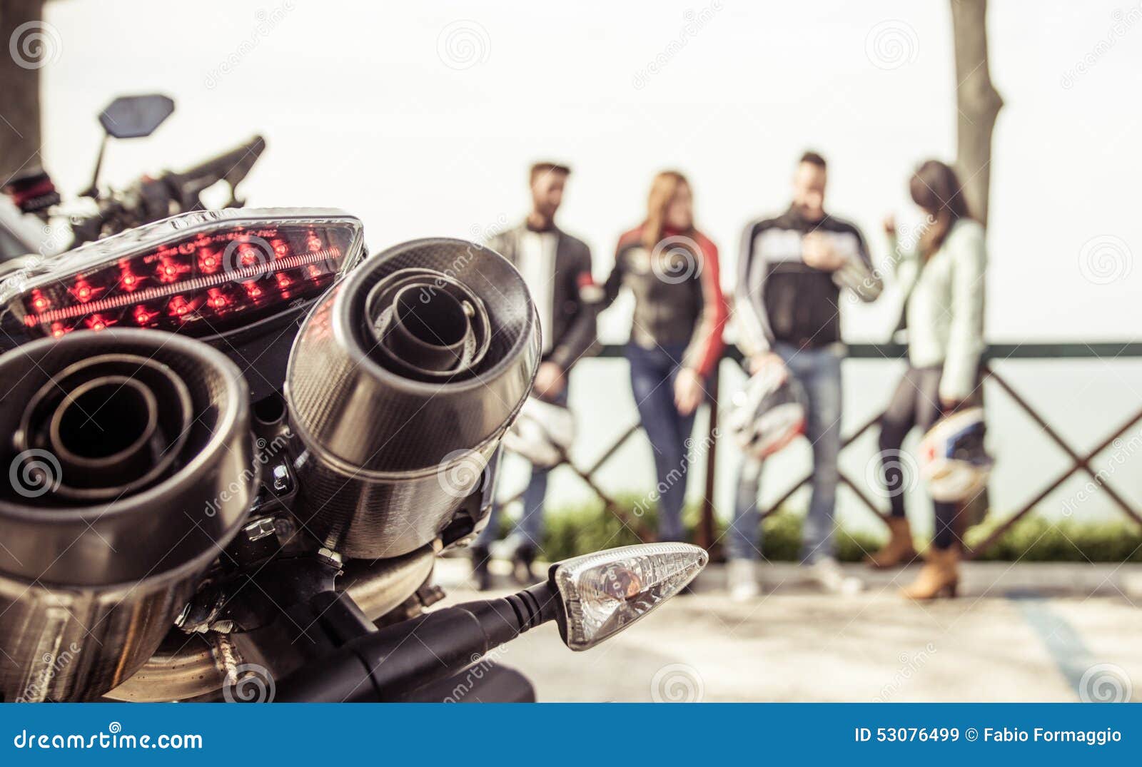 Bikers stock image. Image of happy, adventure, nature - 53076499