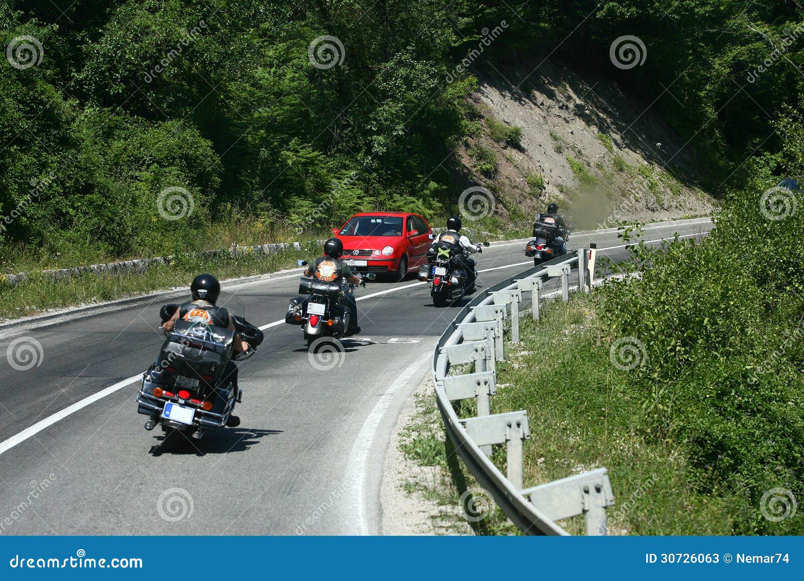 Bikers Motorcycles Chopper Ride Editorial Stock Photo - Illustration of ...