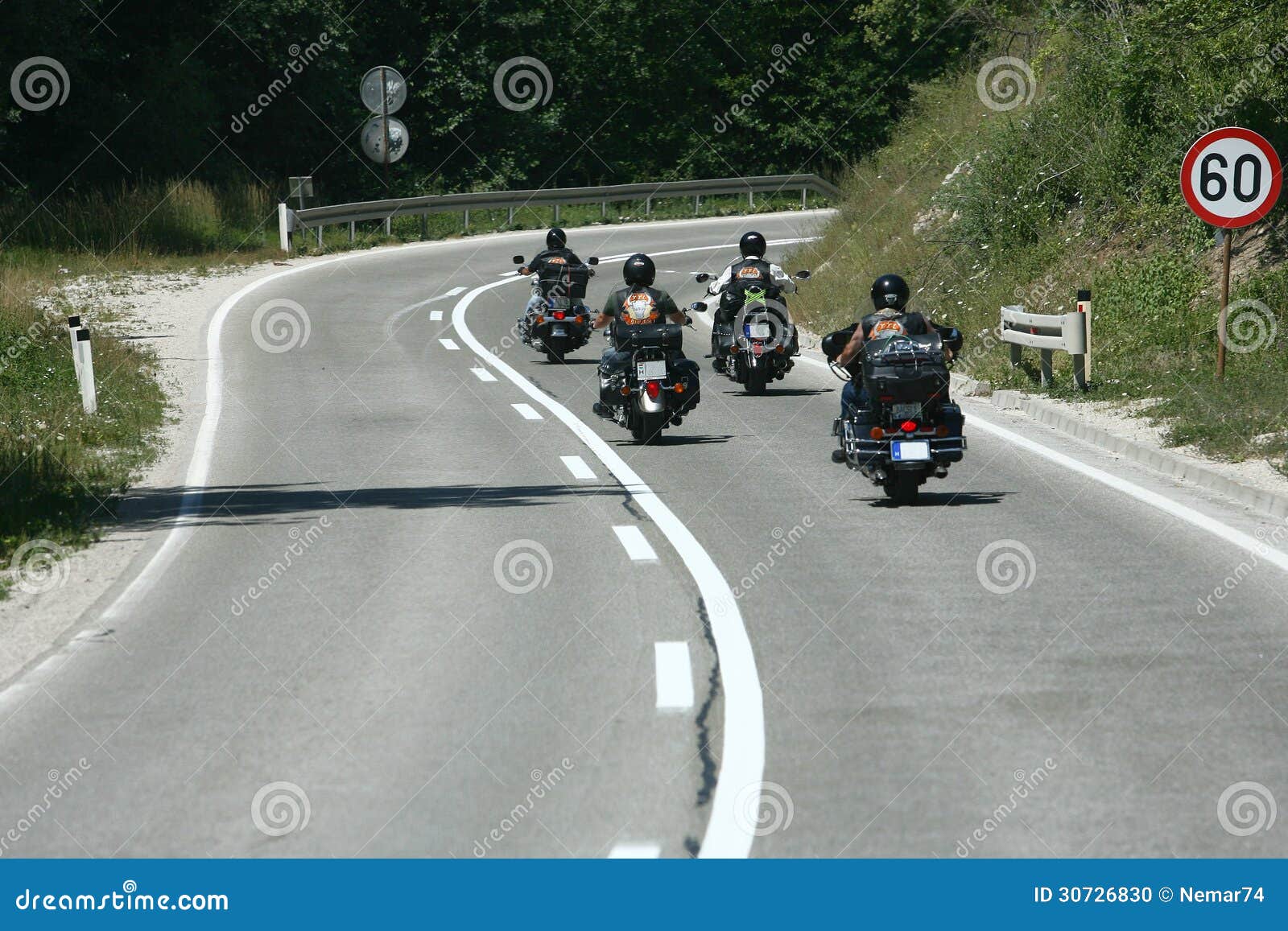 Bikers Motorcycles Chopper Ride Editorial Image - Illustration of ...