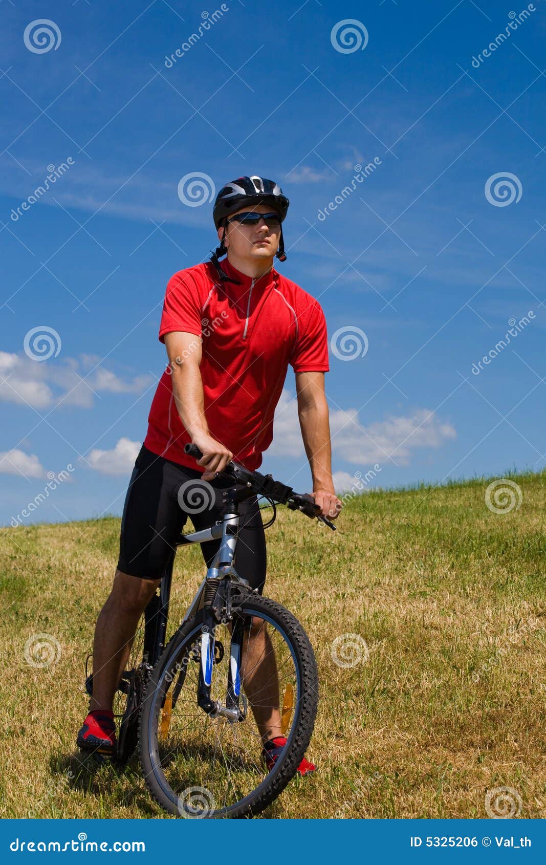 Biking man 1 stock photo. Image of relaxation, cycling - 5325206