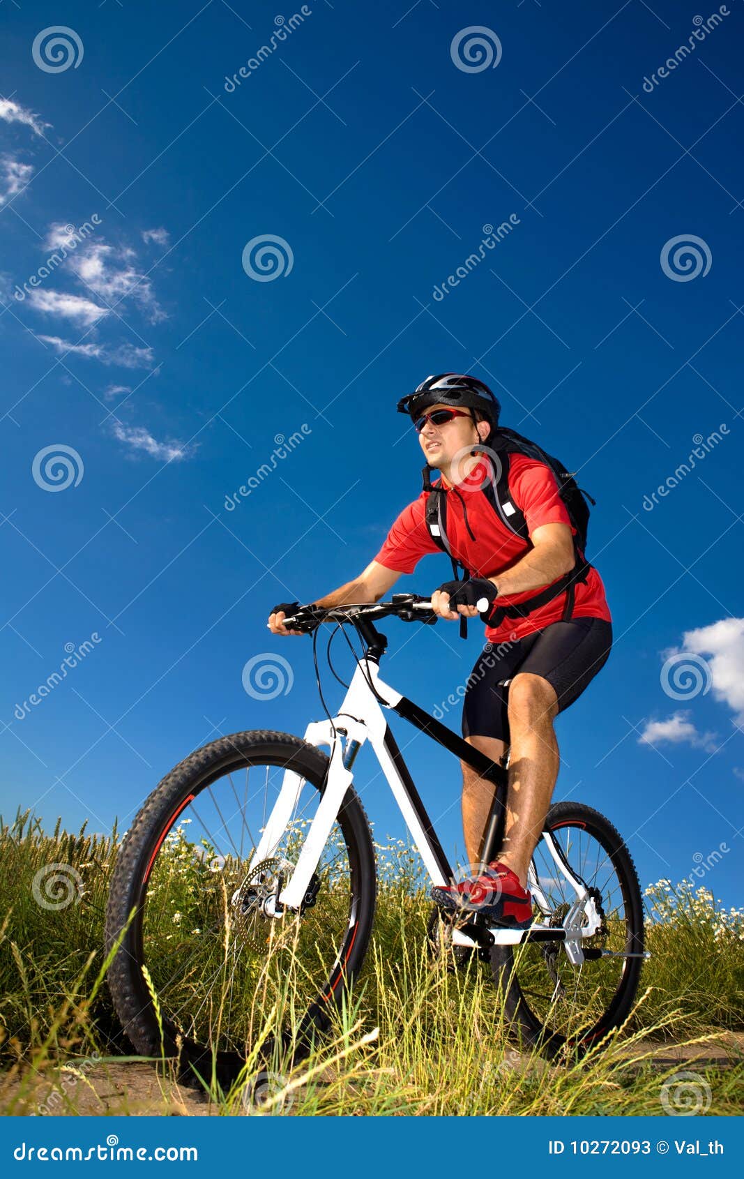 Biking man stock image. Image of ride, cycling, biker - 10272093