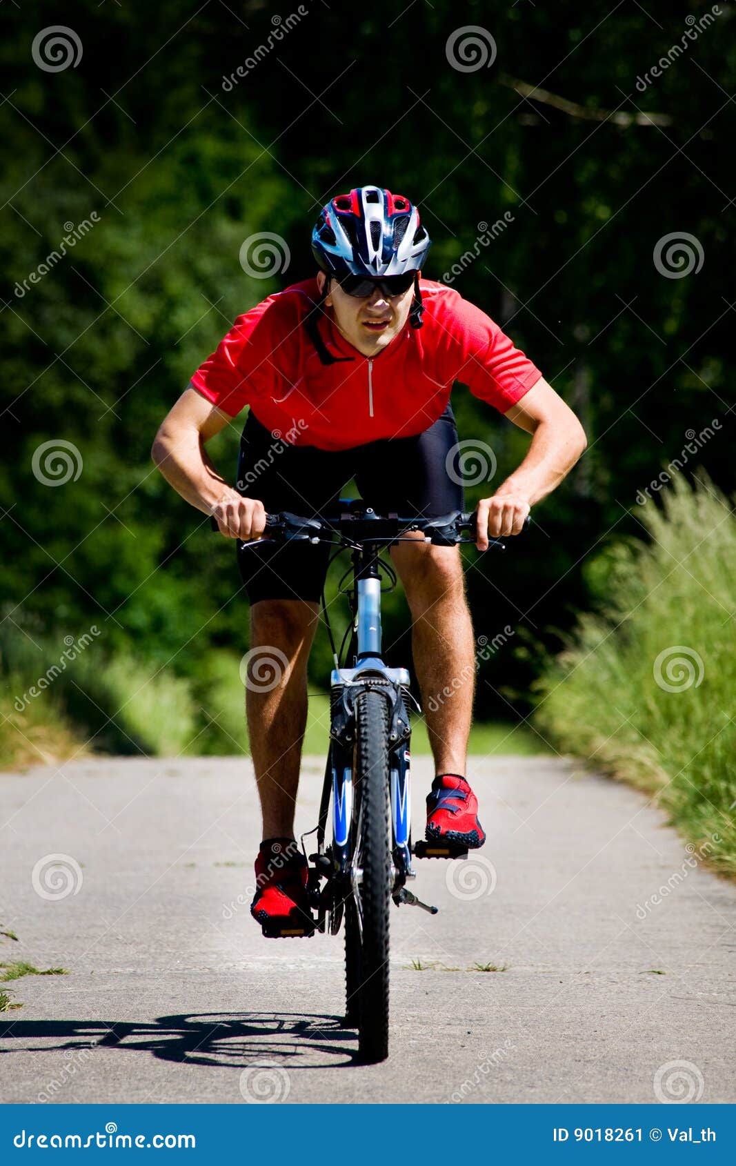 Biking man stock image. Image of cycle, male, relaxation - 9018261
