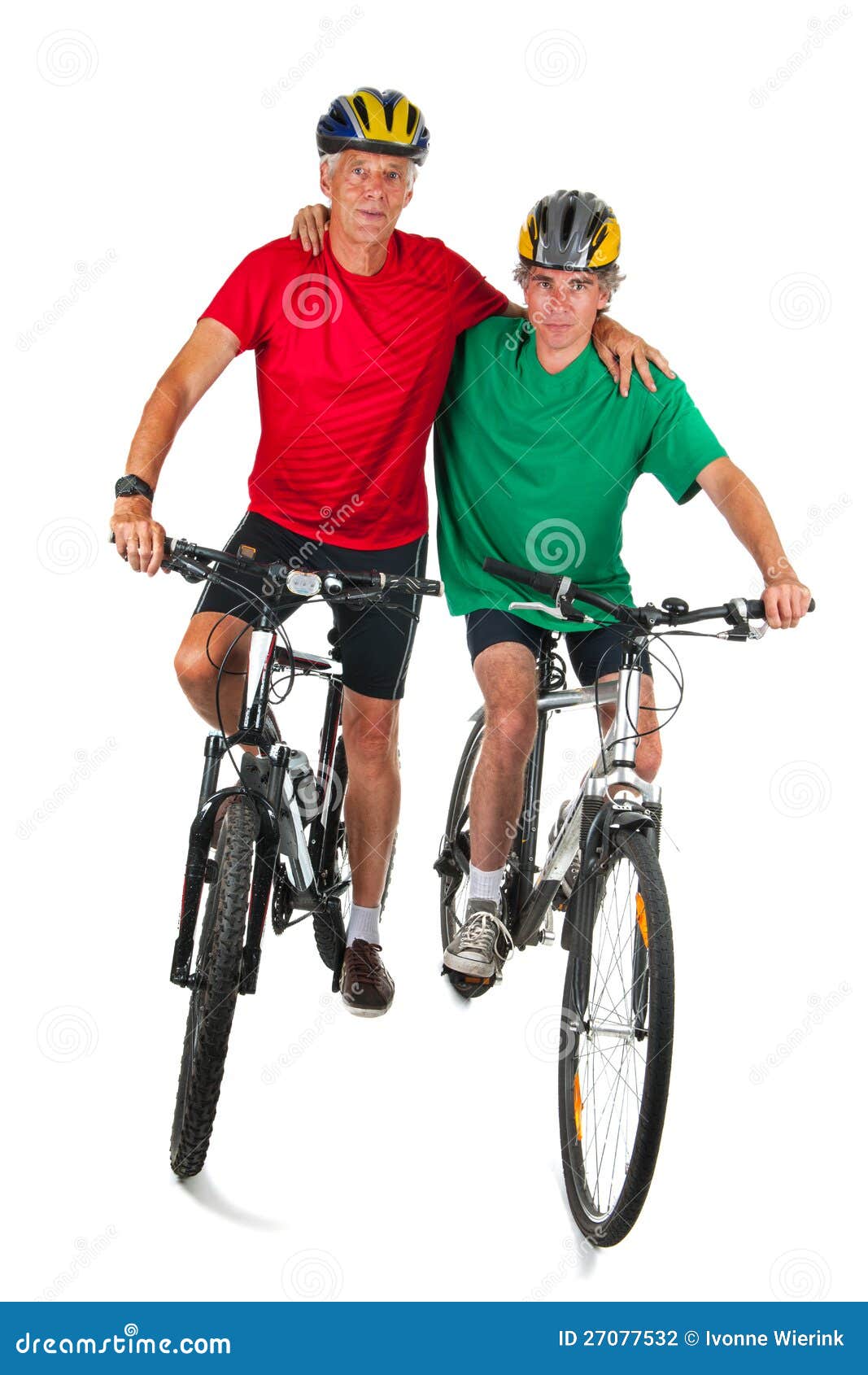Biking together stock photo. Image of adults, style, sports - 27077532