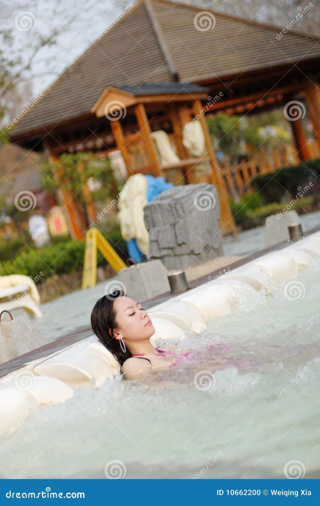 Bikini girl stock photo. Image of chinese, flirty, springs - 10662200