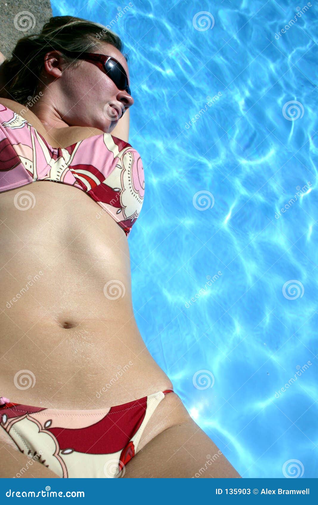 Tiny Bikini Public Pool