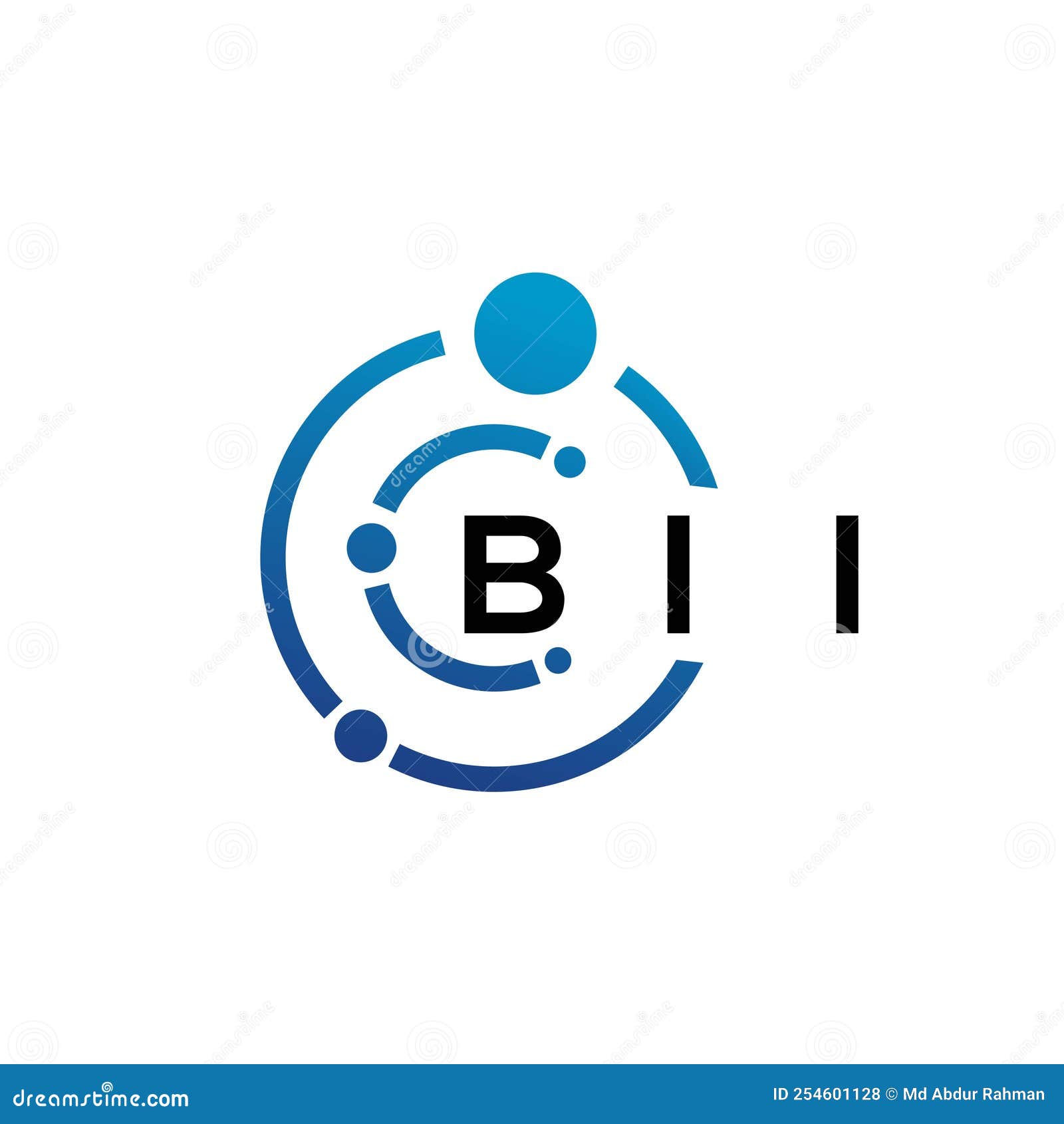BIL Letter Logo Design on White Background. BIL Creative Initials ...