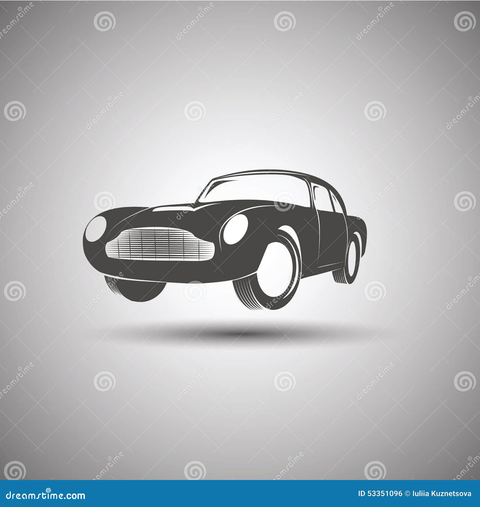 Bil Logo Design Transporttappningvektor Vektor Illustrationer ...