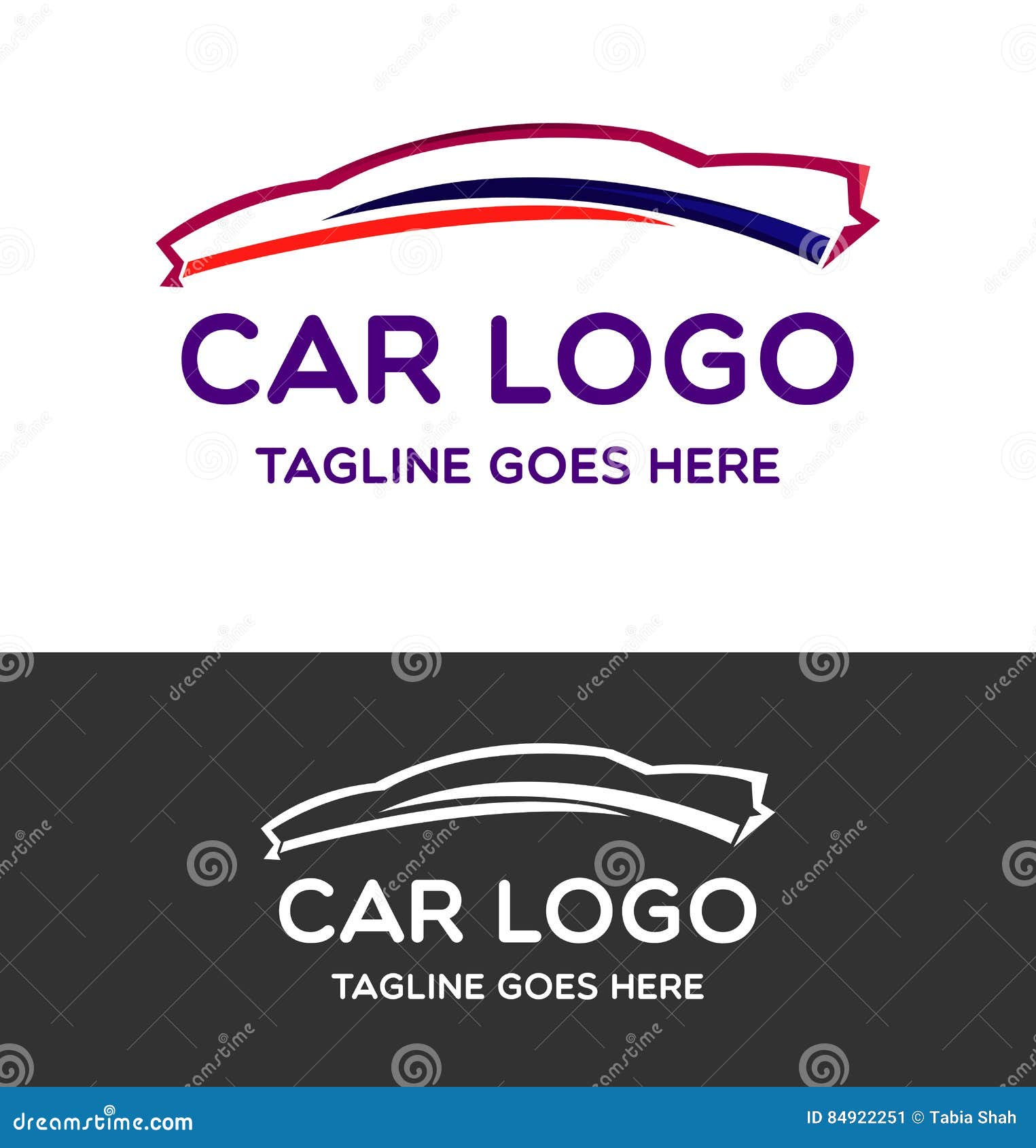 Bil Logo Vector Design vektor illustrationer. Illustration av element ...