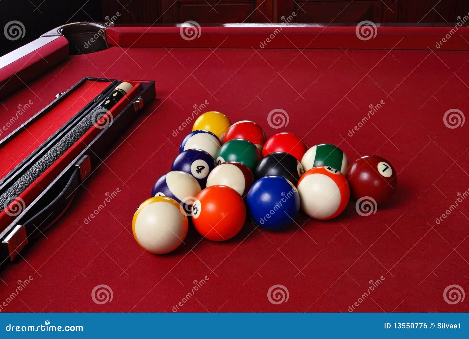 Bilard balls stock photo. Image of yellow, bilard, sport - 13550776