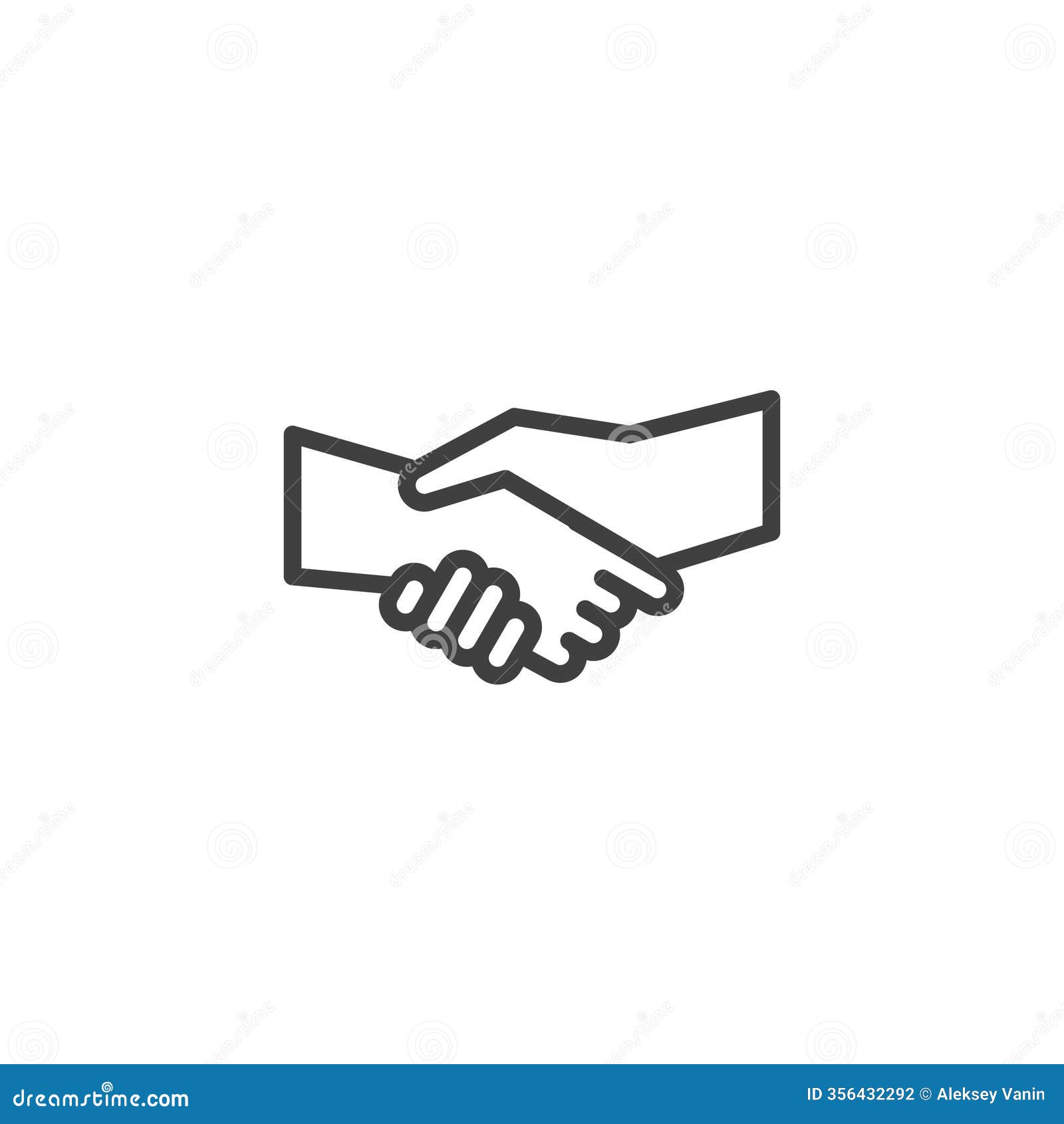 Bilateral Agreement Line Icon Stock Illustration - Illustration of ...