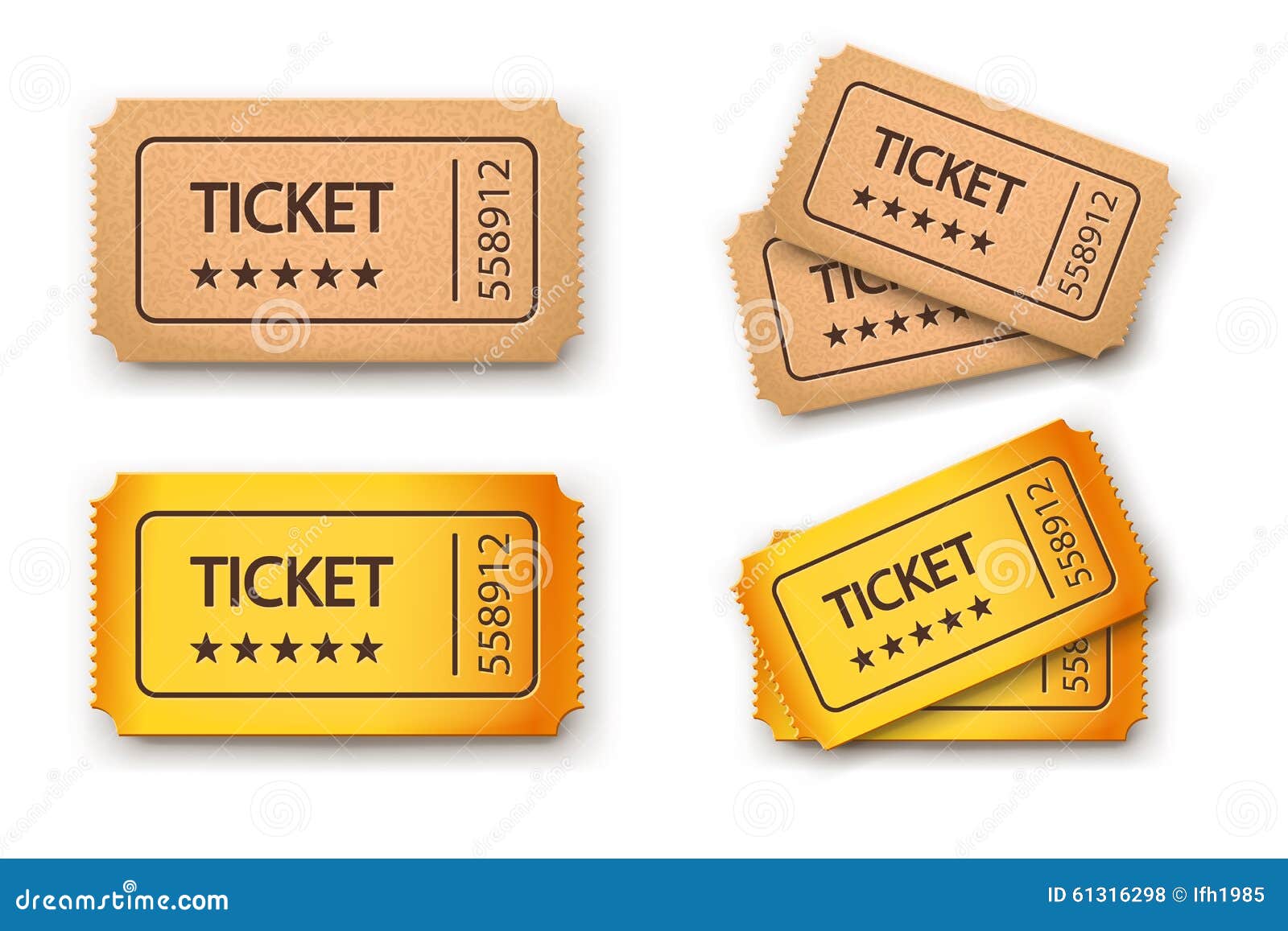 Bild av biljetter vektor illustrationer. Illustration av illustration ...