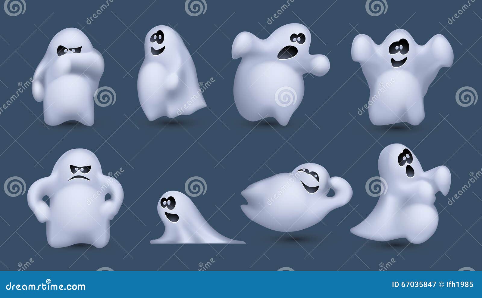 Bild von Geistern vektor abbildung. Illustration von dämon - 67035847