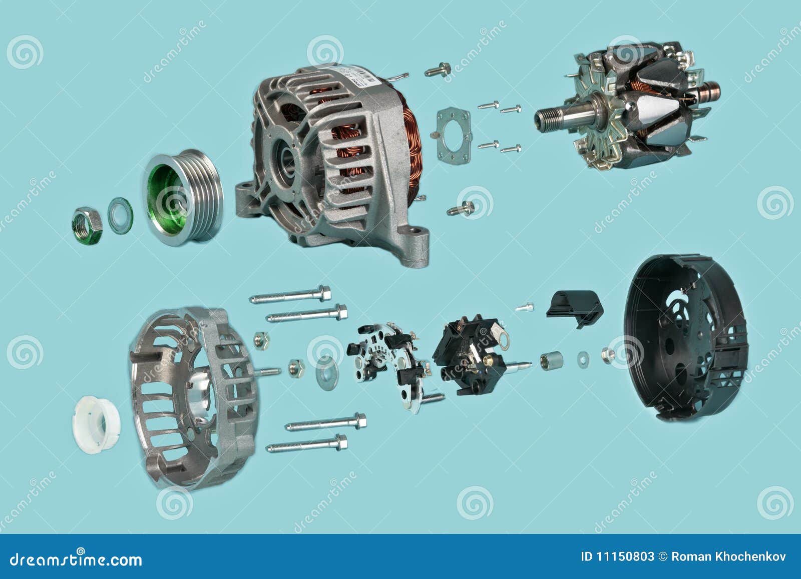 Bilgenerator fotografering för bildbyråer. Bild av reserv - 11150803