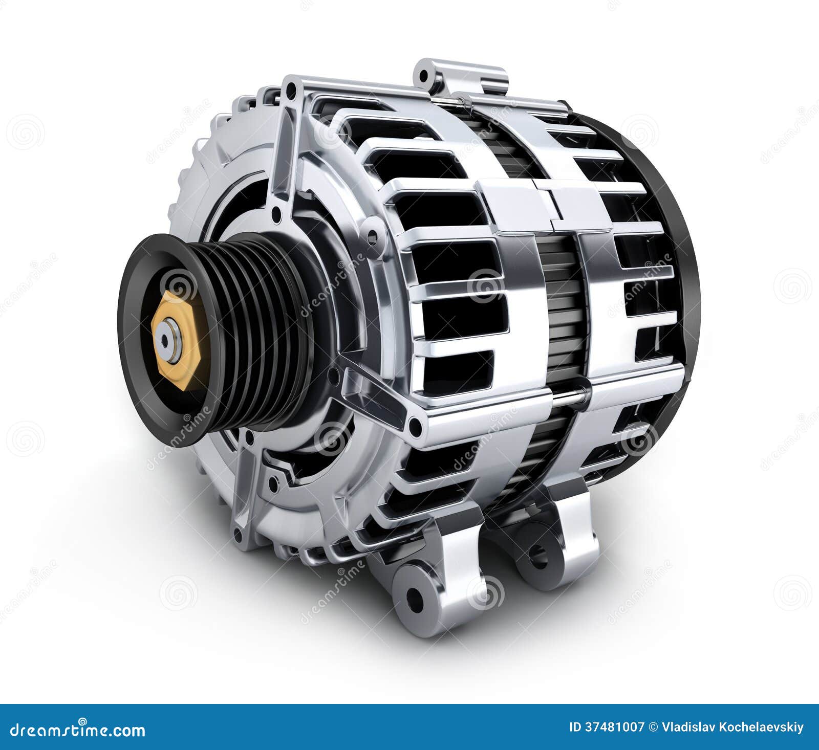 Bilgenerator stock illustrationer. Illustration av elektriskt - 37481007