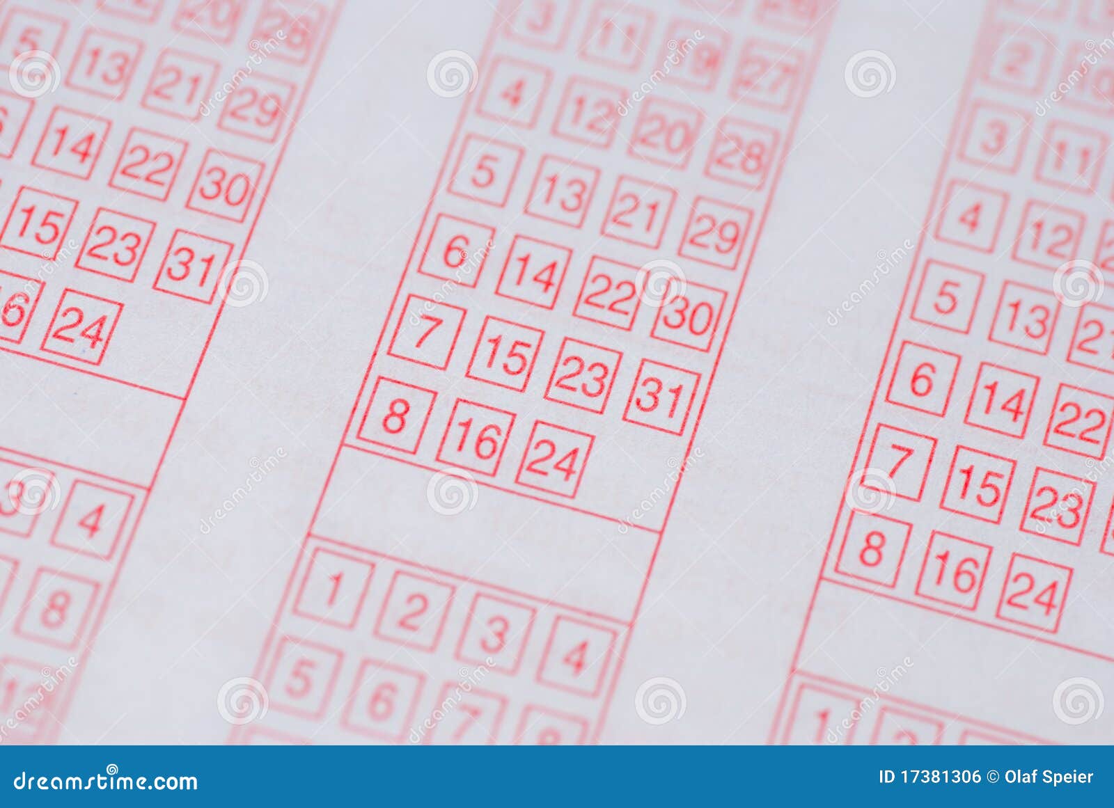 Bilhete da lotaria foto de stock. Imagem de jogar, afortunado - 17381306