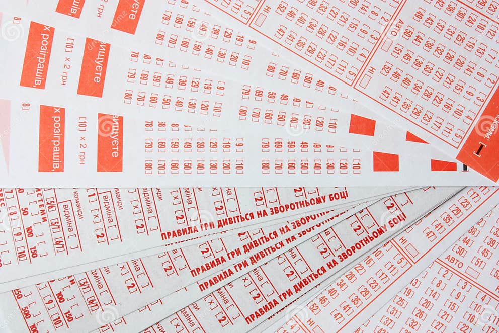 Bilhetes da lotaria foto de stock. Imagem de papel, escolha - 14695642