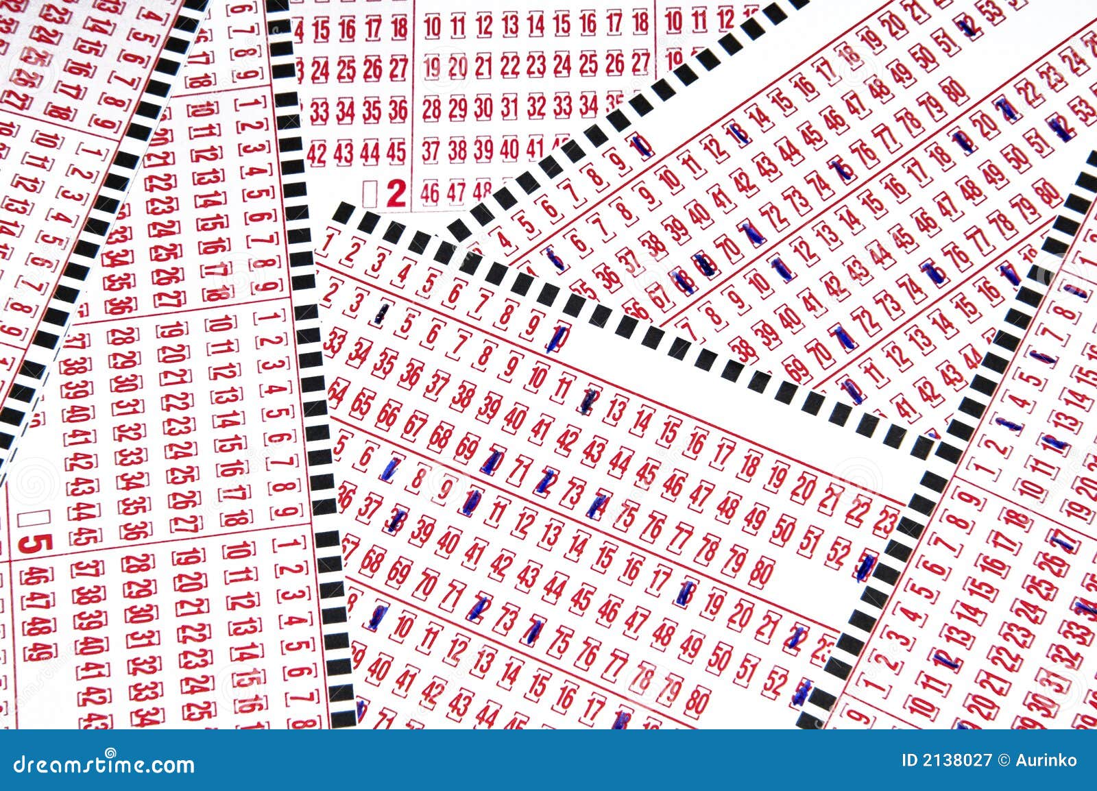 Bilhetes da lotaria imagem de stock. Imagem de fortuna - 2138027