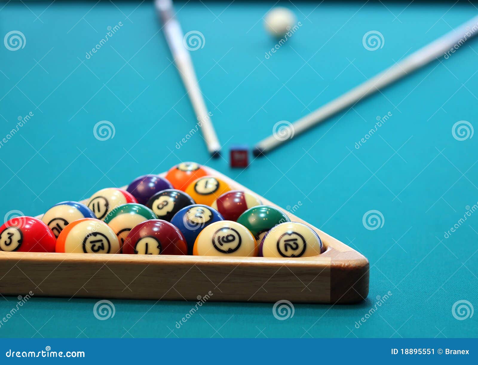 Biliard stock image. Image of championship, hobby, billiard - 18895551