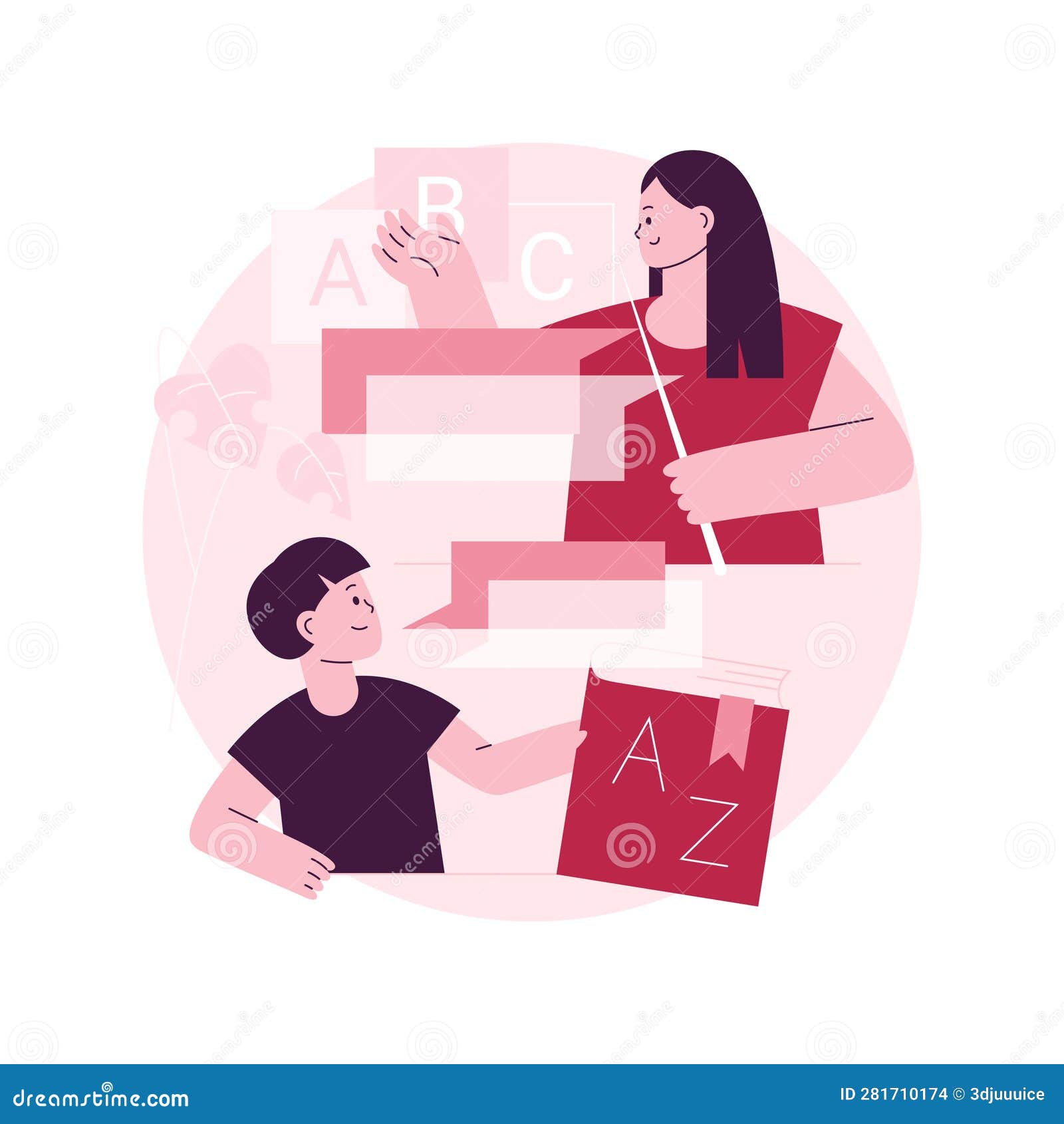Bilingual Immersion Program Abstract Concept Vector Illustration. Stock ...