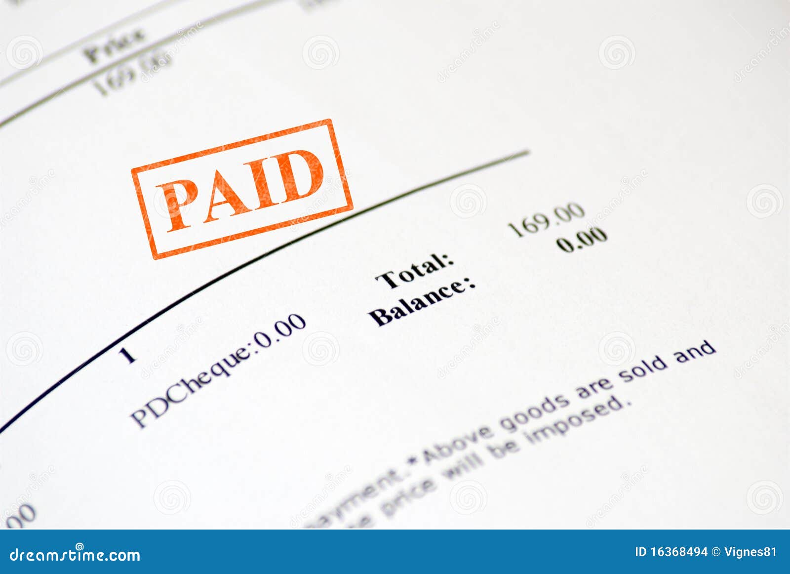 Bill stock photo. Image of statements, account, bills - 16368494