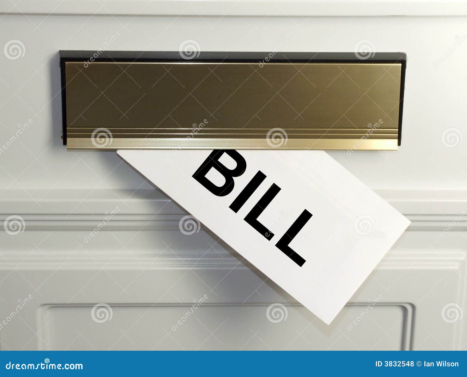 Bill stock photo. Image of delivery, pinfoldphotos, cost - 3832548