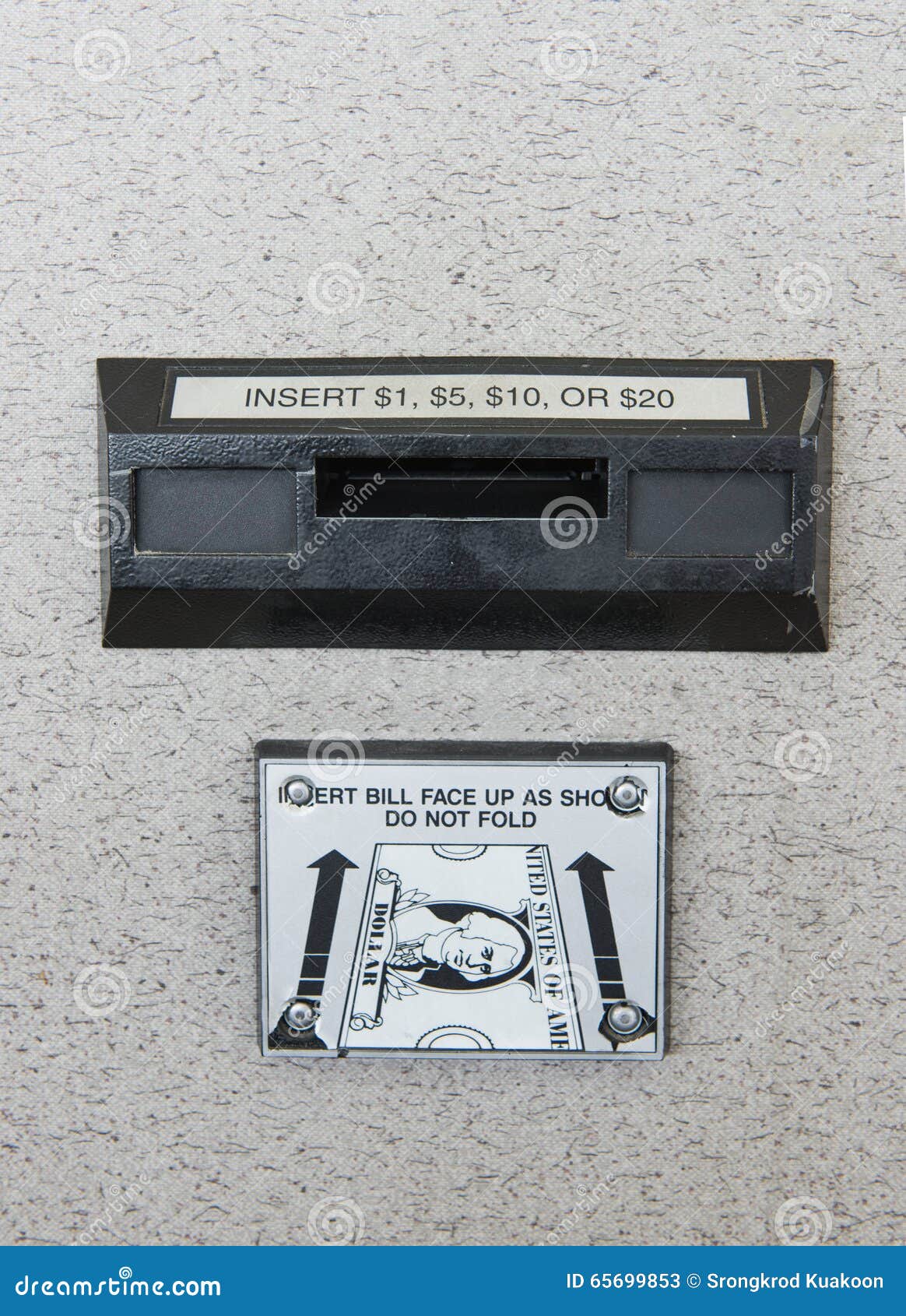 Bill acceptor stock image. Image of freedom, arrow, money - 65699853