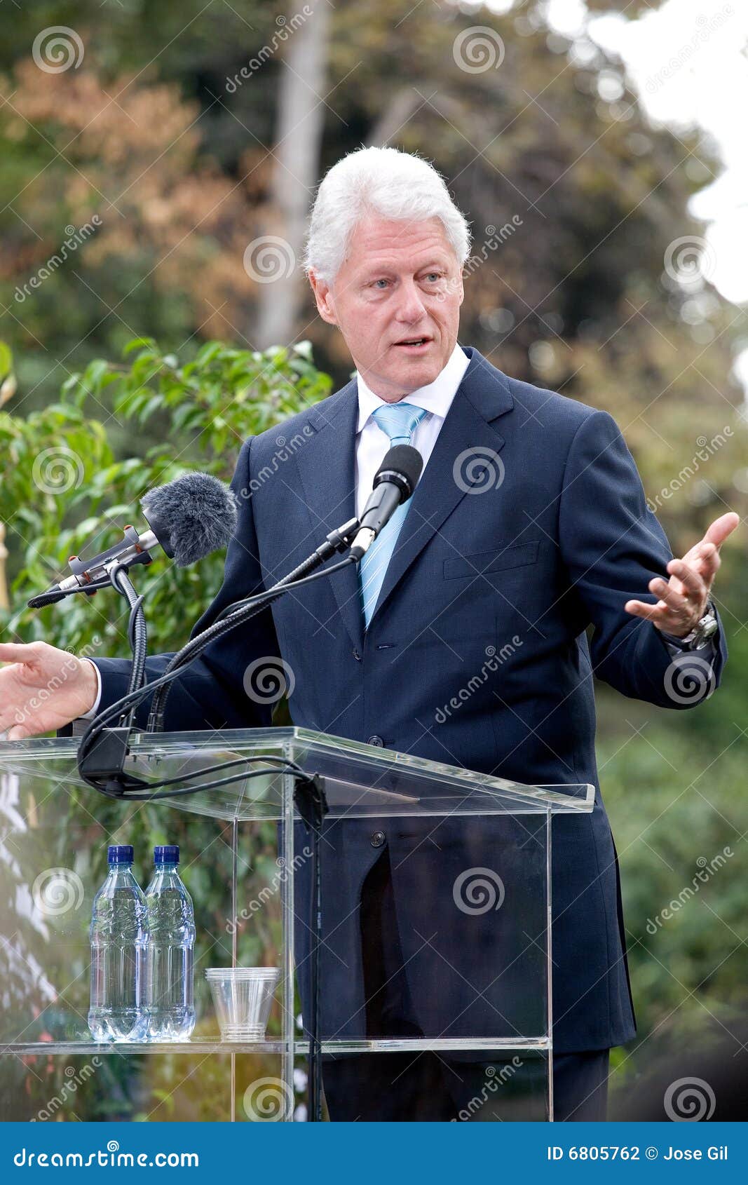 Bill Clinton 8 editorial photography. Image of bill, democracy - 6805762